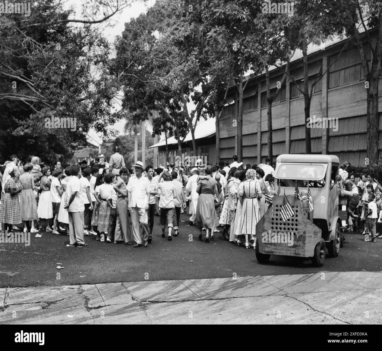 Fourth of July Celebration, Balboa, Panama Canal Zone, July 4, 1955 ...