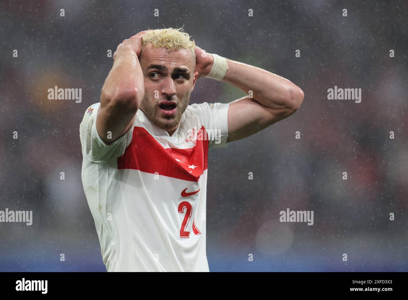 Leipzig, Germany, 2, July, 2024. Barış Alper Yılmaz during the match ...