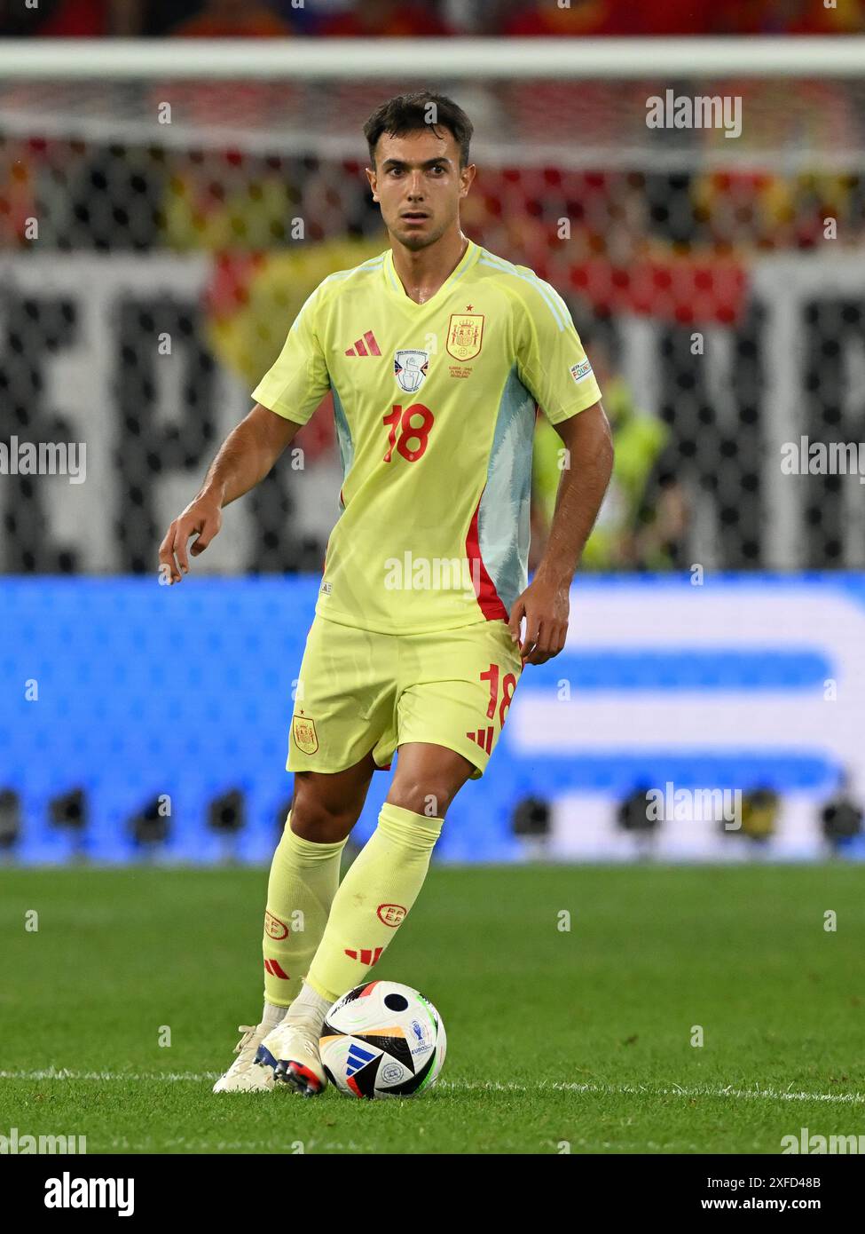 DUSSELDORF - Martin Zubimendi of Spain during the UEFA EURO 2024 group ...