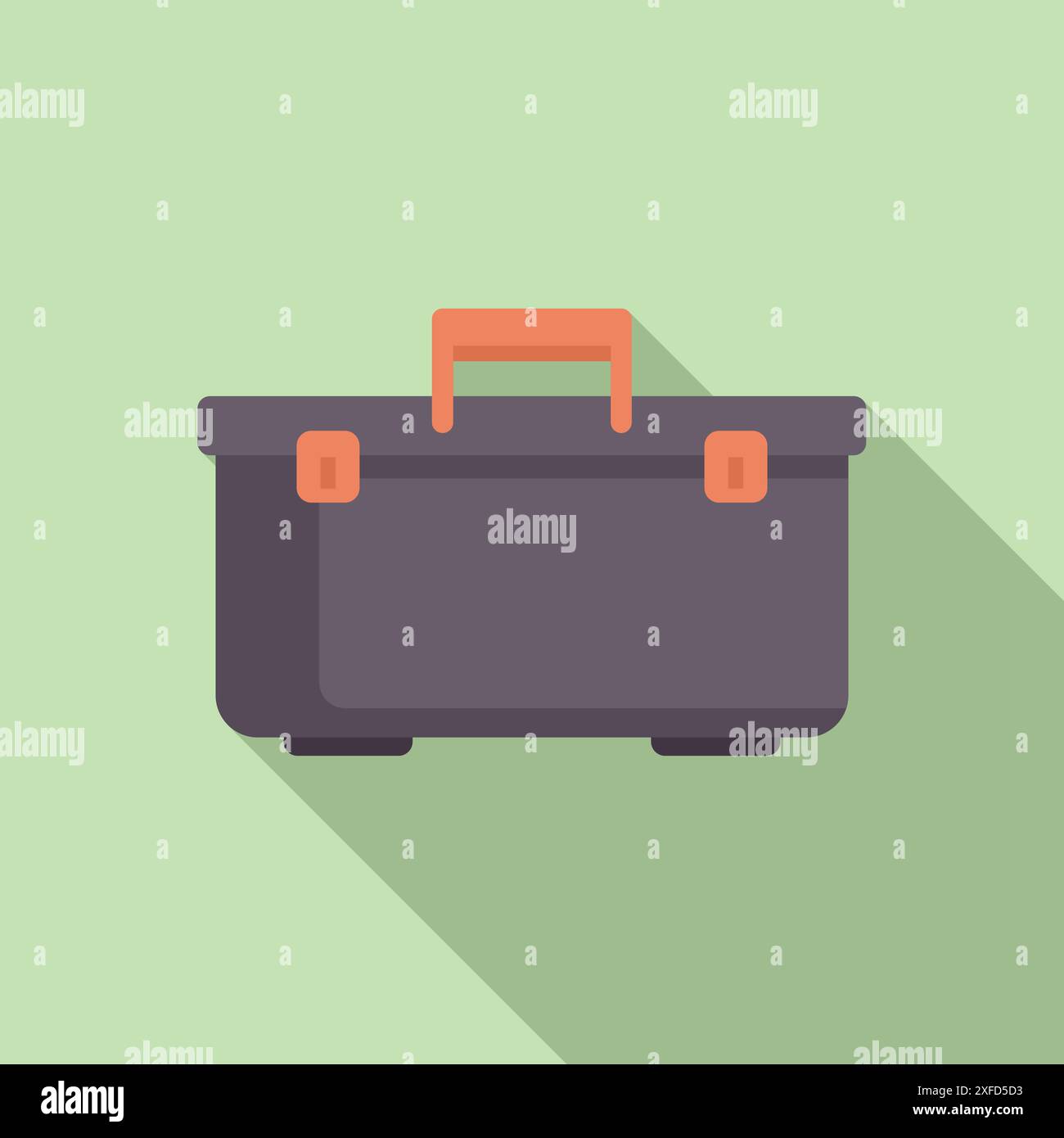 Grey toolbox lying on hi-res stock photography and images - Alamy