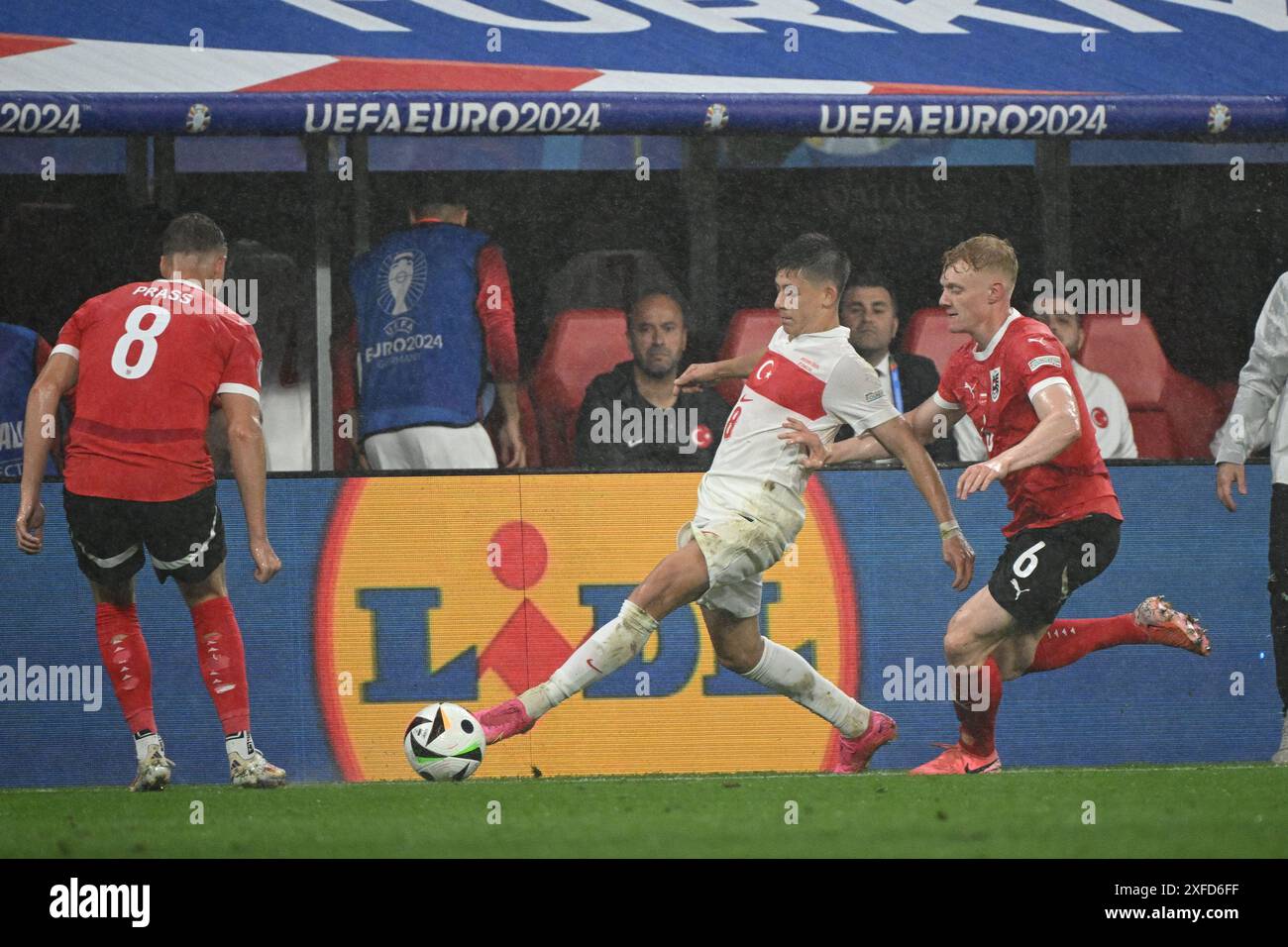 Leipzig, Germany. 2 July, 2024. Arda Güler of Turkey during the UEFA ...