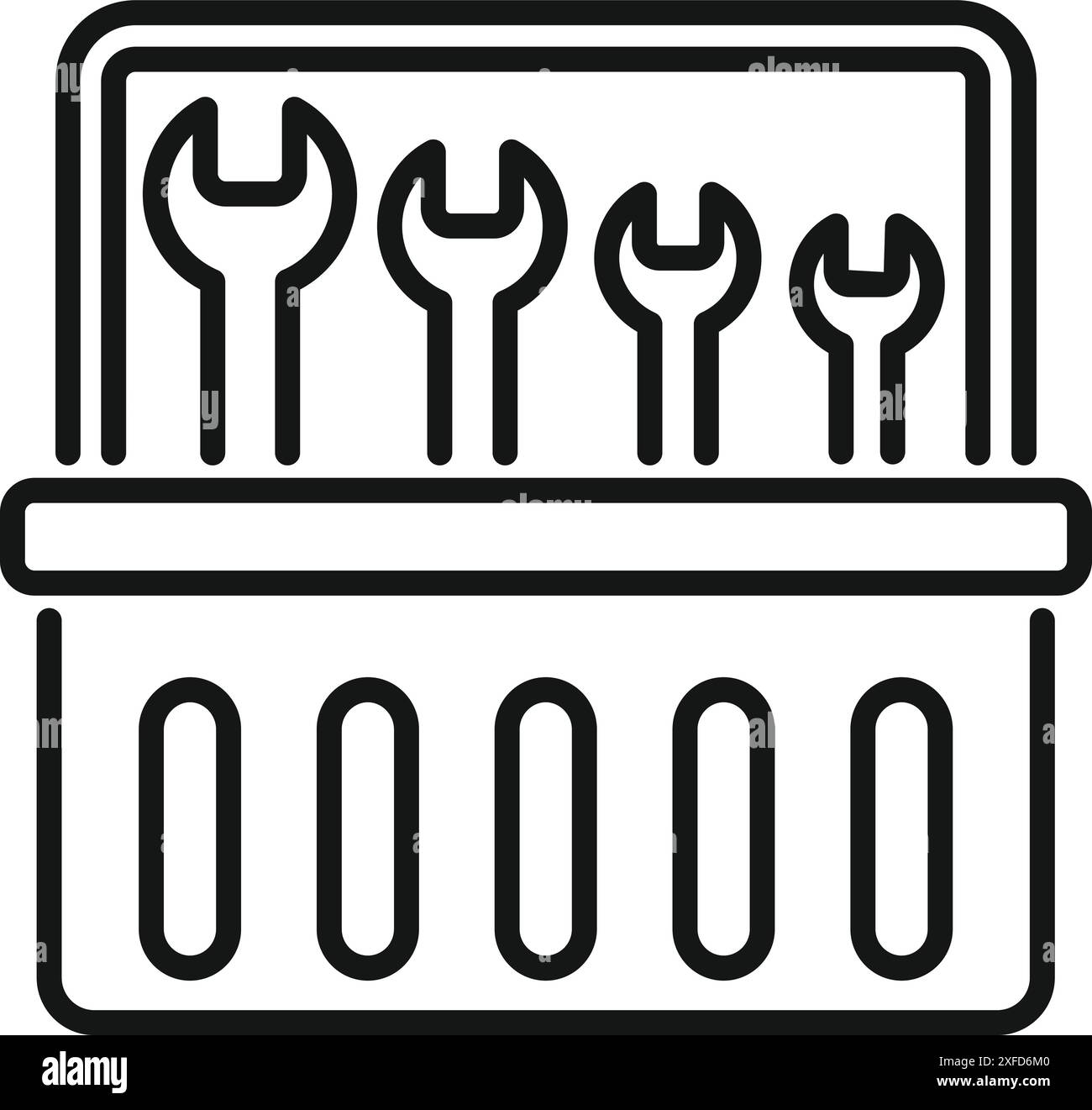 Box making workshop Stock Vector Images - Alamy