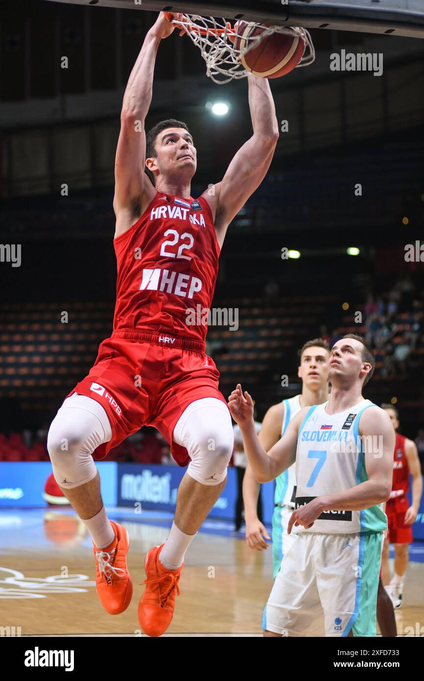 Danko Brankovic (Croatia). FIBA Olympic Qualifying Tournament. Piraeus ...