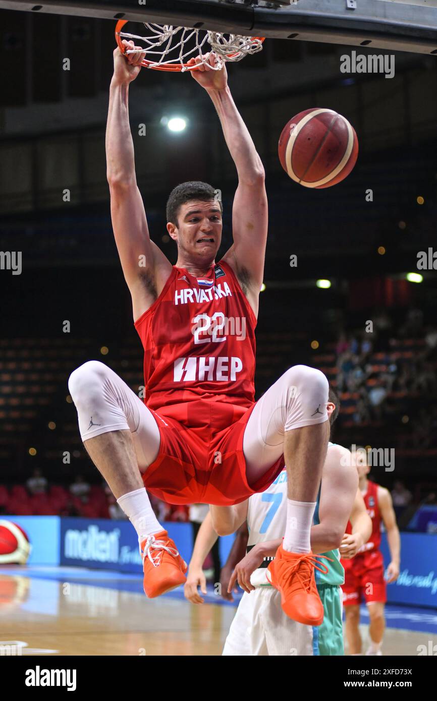 Danko Brankovic (Croatia). FIBA Olympic Qualifying Tournament. Piraeus ...