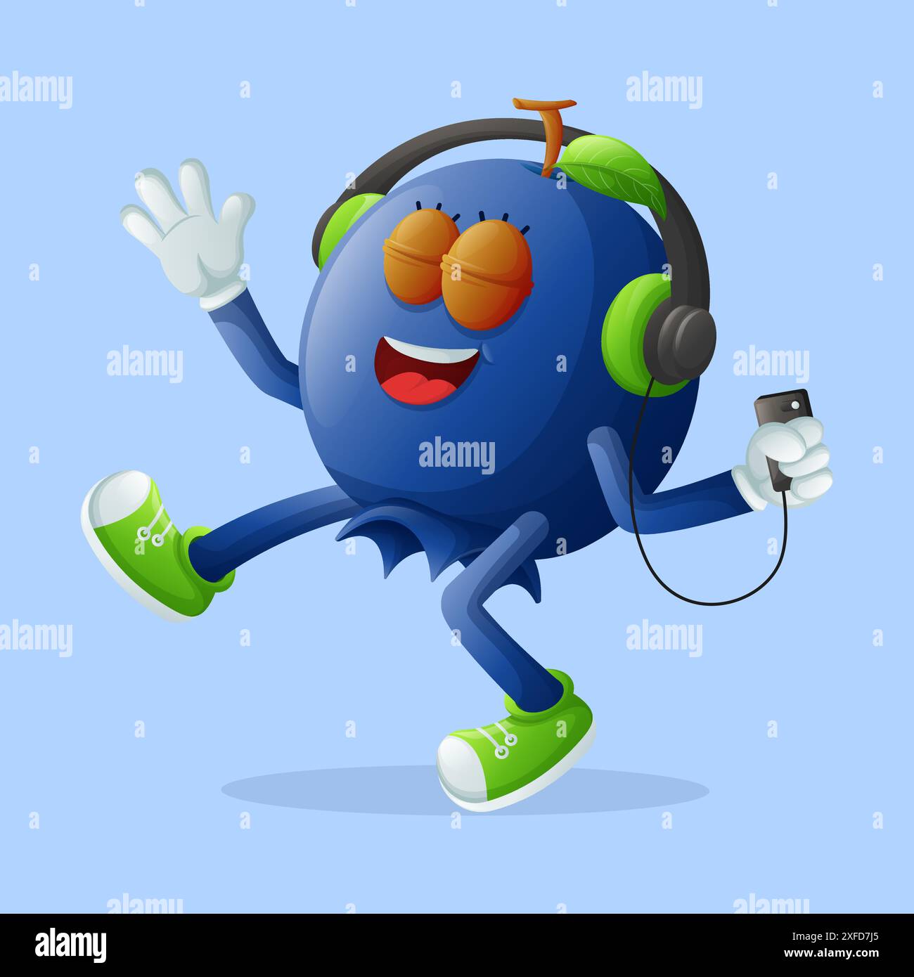 Headphone promotion Stock Vector Images - Alamy