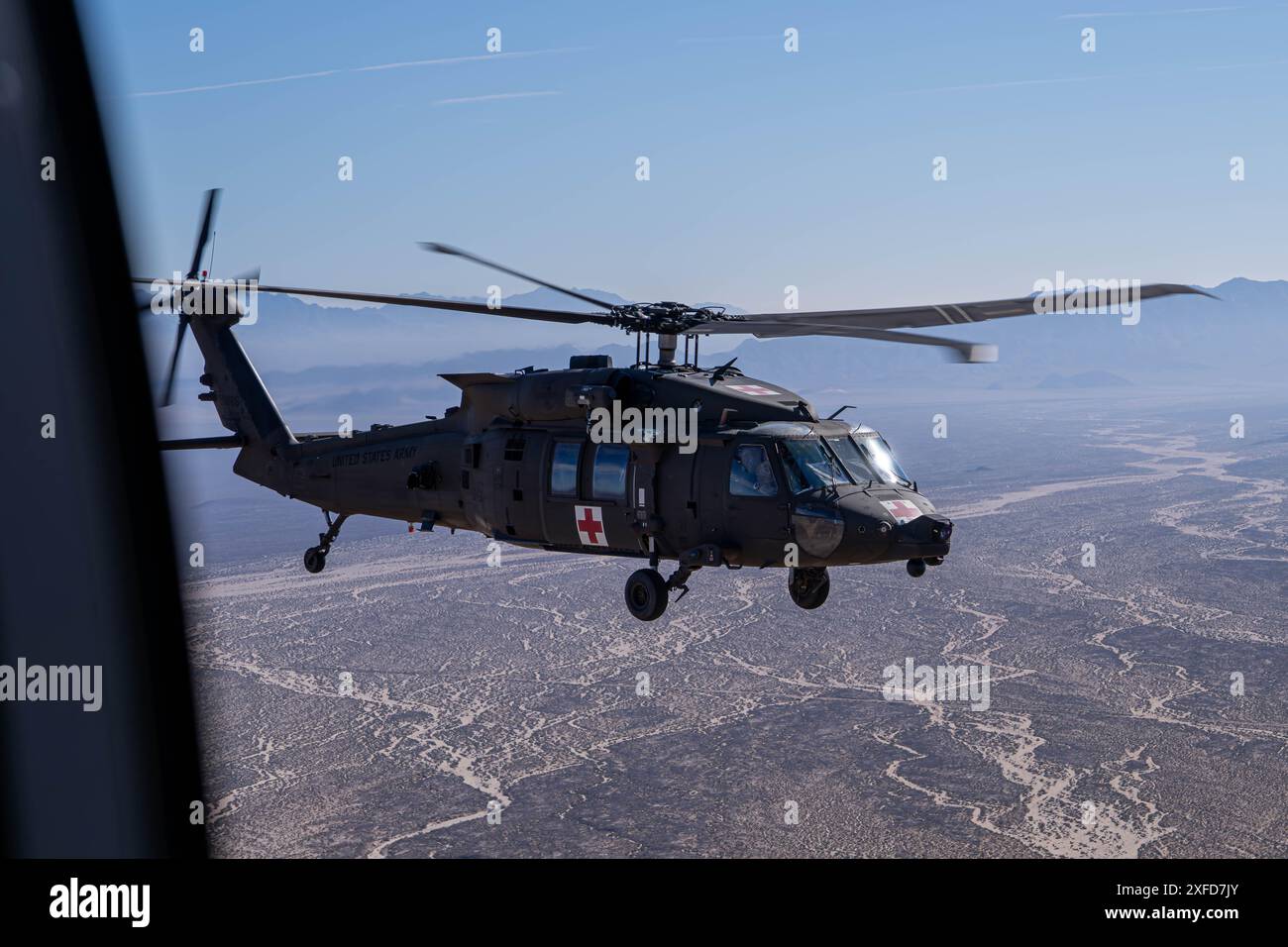 U.S. Army HH-60M Black Hawk assigned to Charlie Company, 2nd Battalion ...
