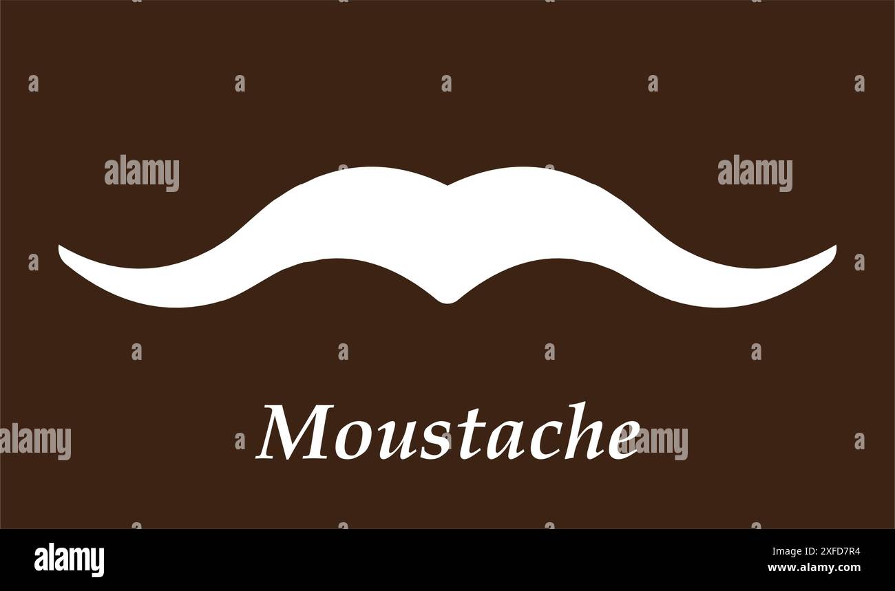 mustache icon vector illustration symbol design Stock Vector Image ...