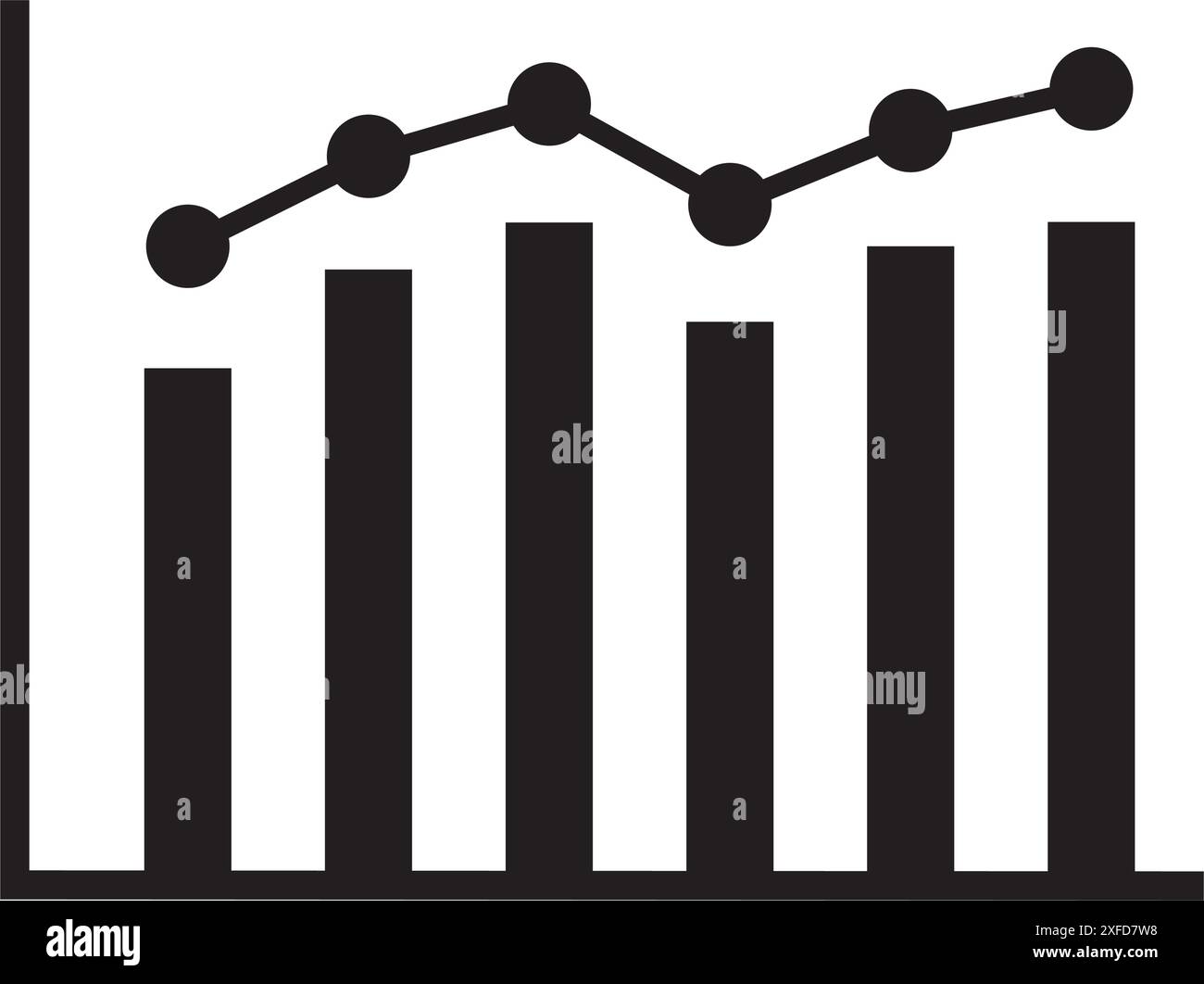 statistics vector icon, infographic chart symbol.Vector illustration ...