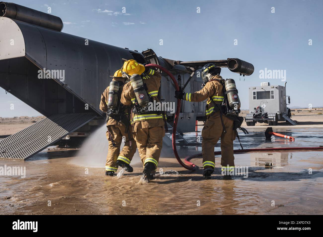 U.S. Marines with Marine Wing Support Squadron 471, Marine Aircraft ...