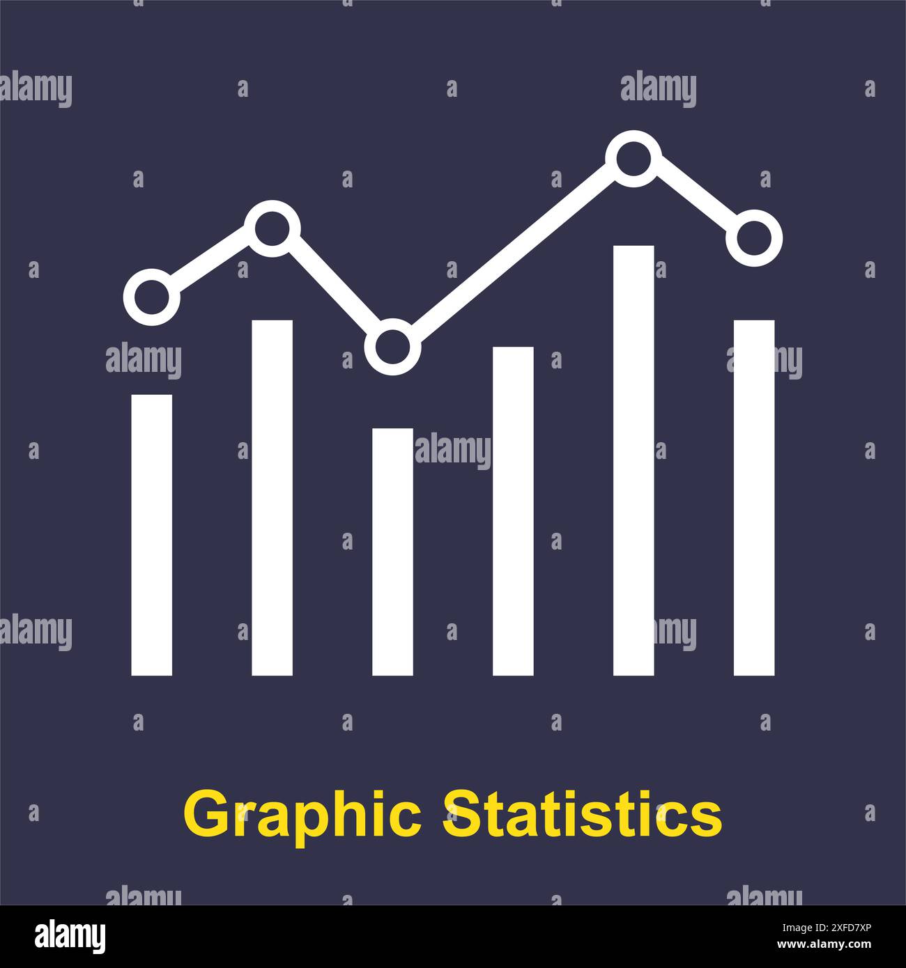 statistics vector icon, infographic chart symbol.Vector illustration ...