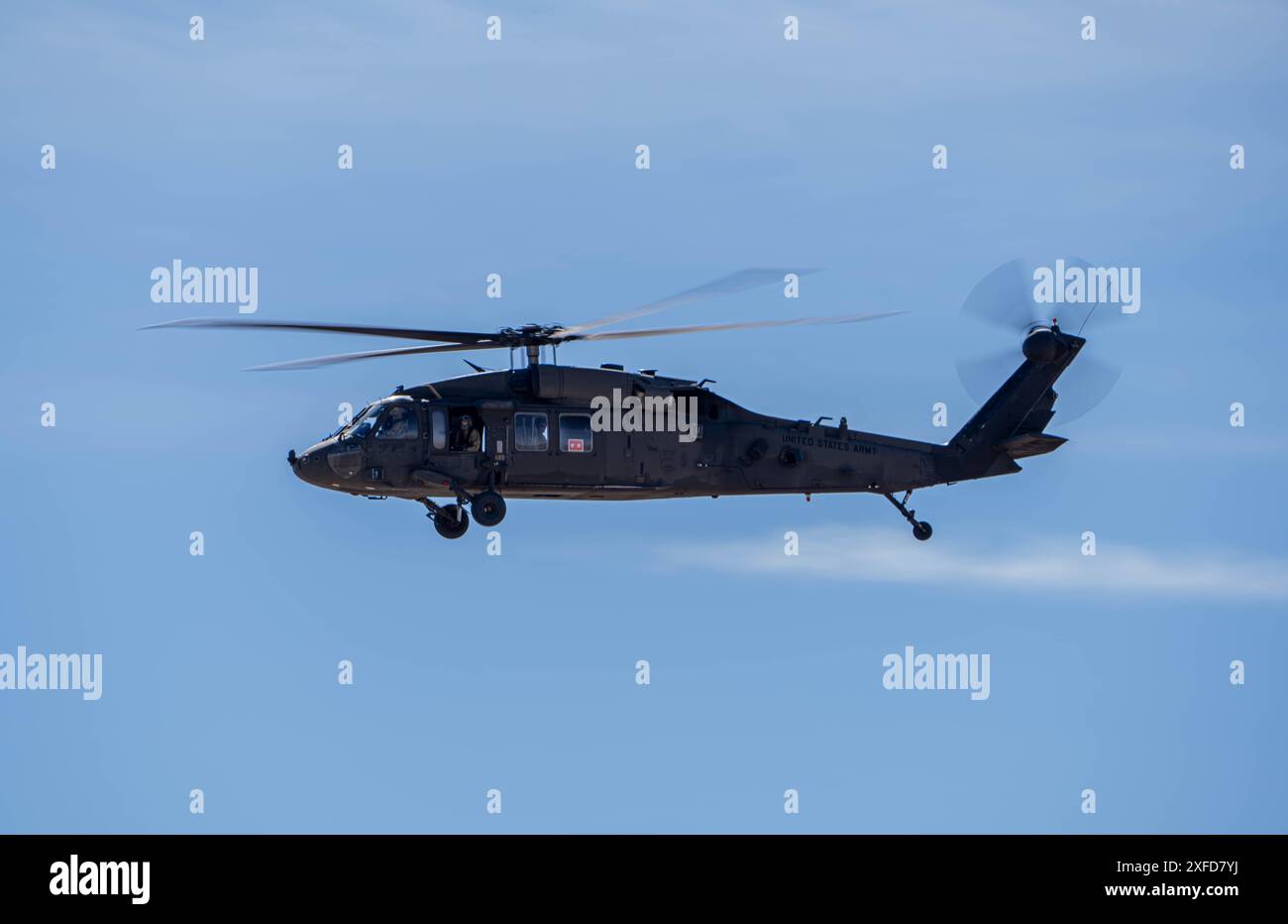 U.S. Army UH-60M Black Hawk assigned to Alpha Company, 2nd Battalion ...