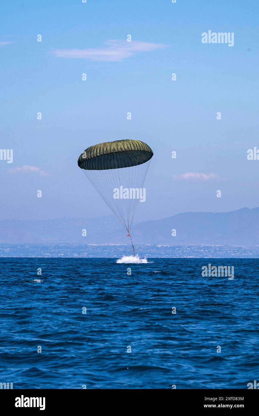 A combat rubber raiding craft enters the water as West Coast-based ...