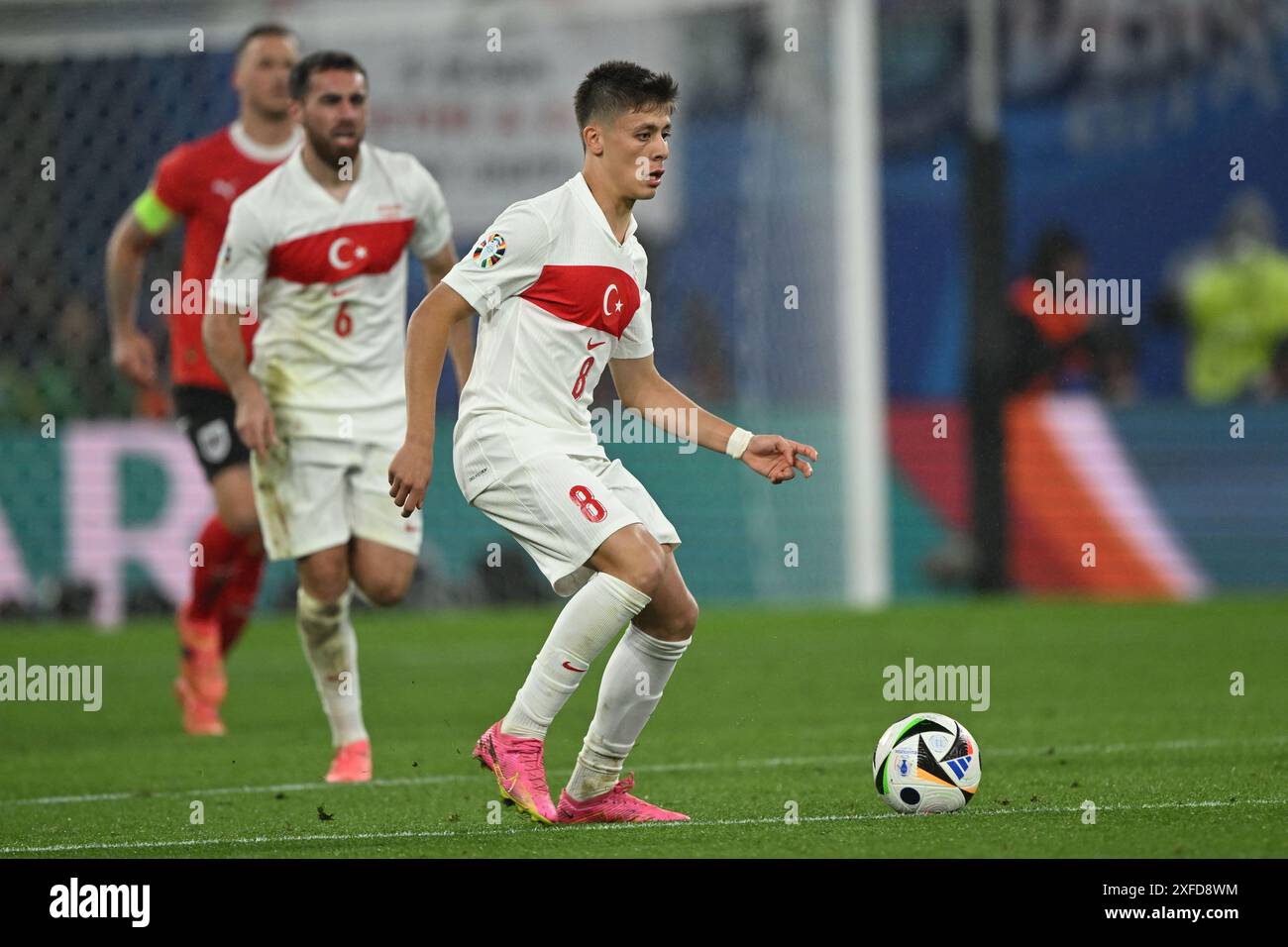 Arda Guler (Turkiye) during the UEFA Euro Germany 2024 match between ...
