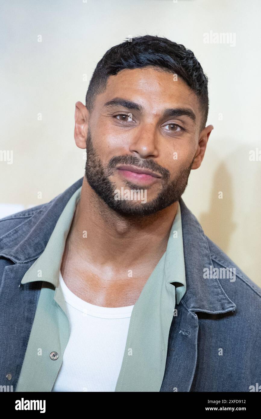 Paris, France. 02nd July, 2024. Nassim Lyes attending the Nouvelle ...
