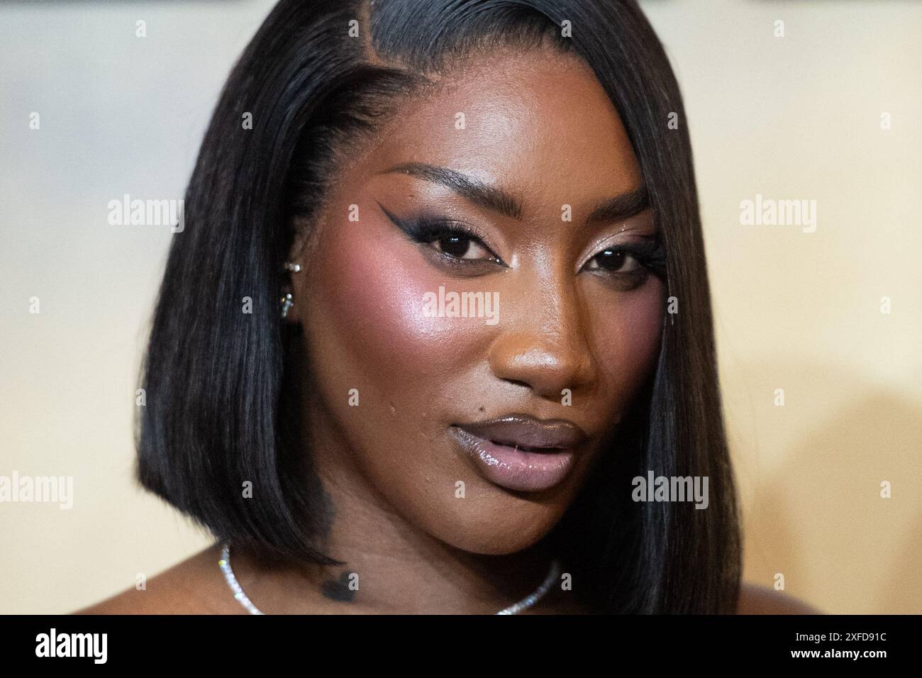 Aya Nakamura attending the Nouvelle Ecole season 3 Netflix Premiere at ...