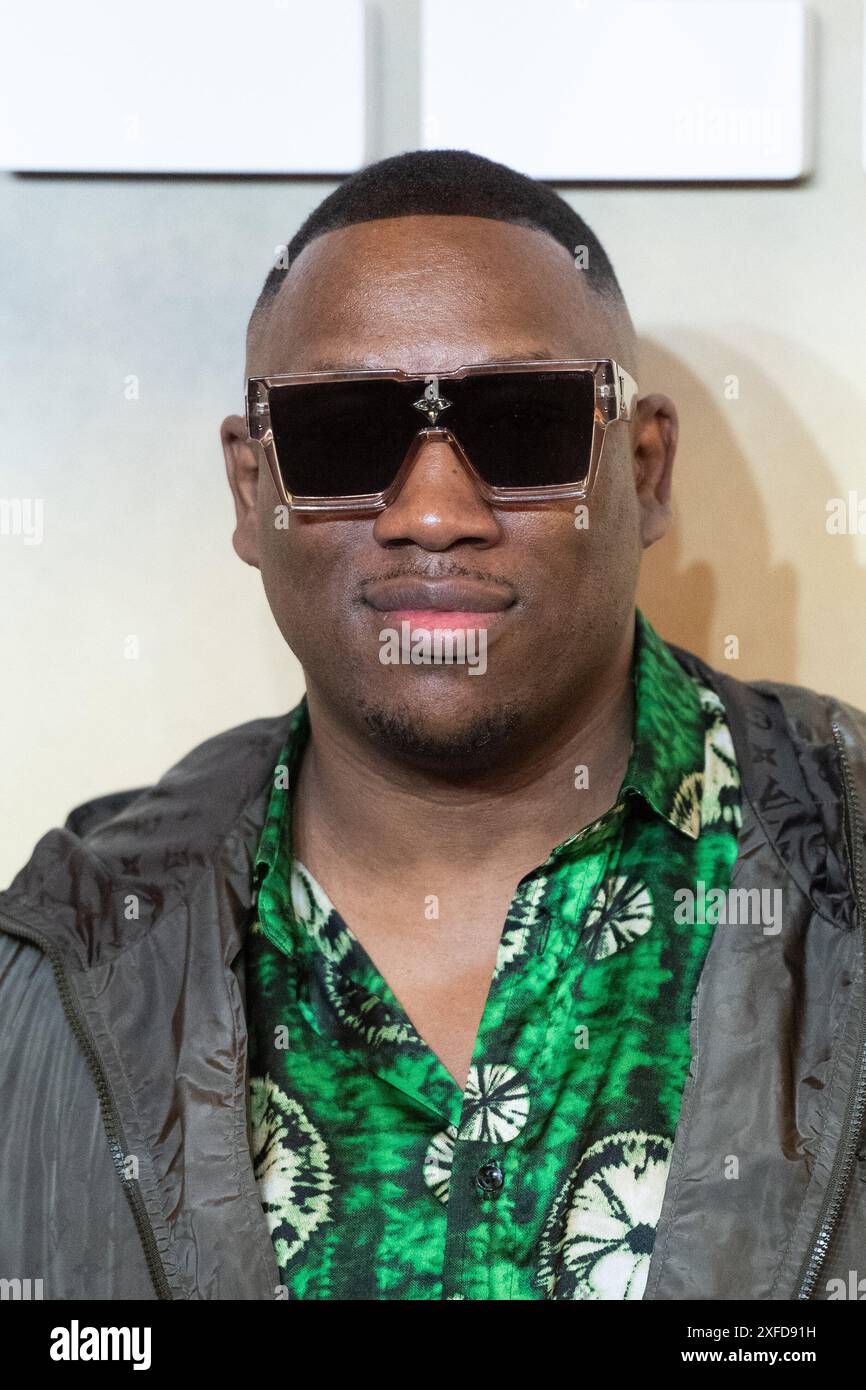 Paris, France. 02nd July, 2024. Mokobe attending the Nouvelle Ecole ...