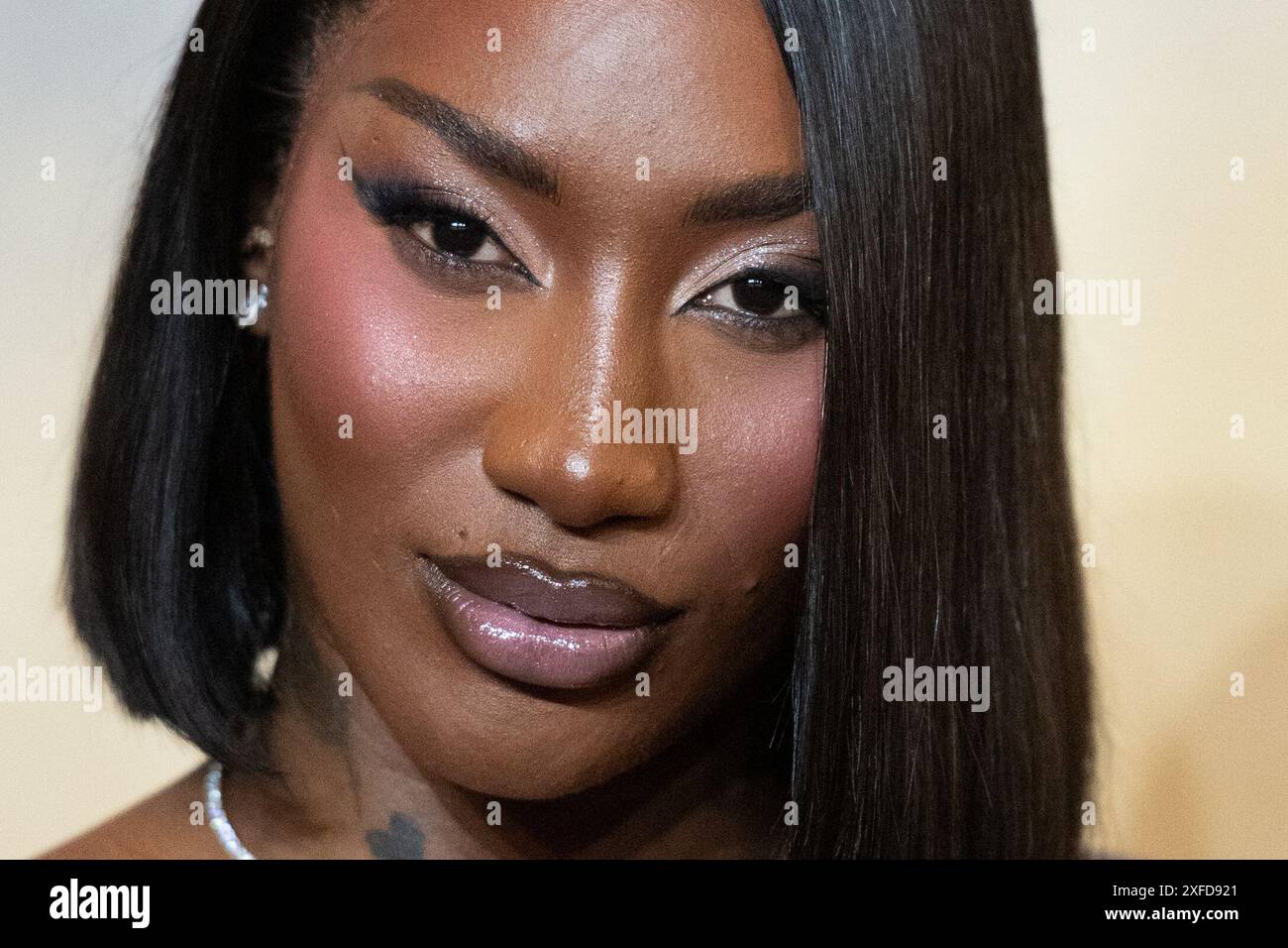 Aya Nakamura attending the Nouvelle Ecole season 3 Netflix Premiere at ...