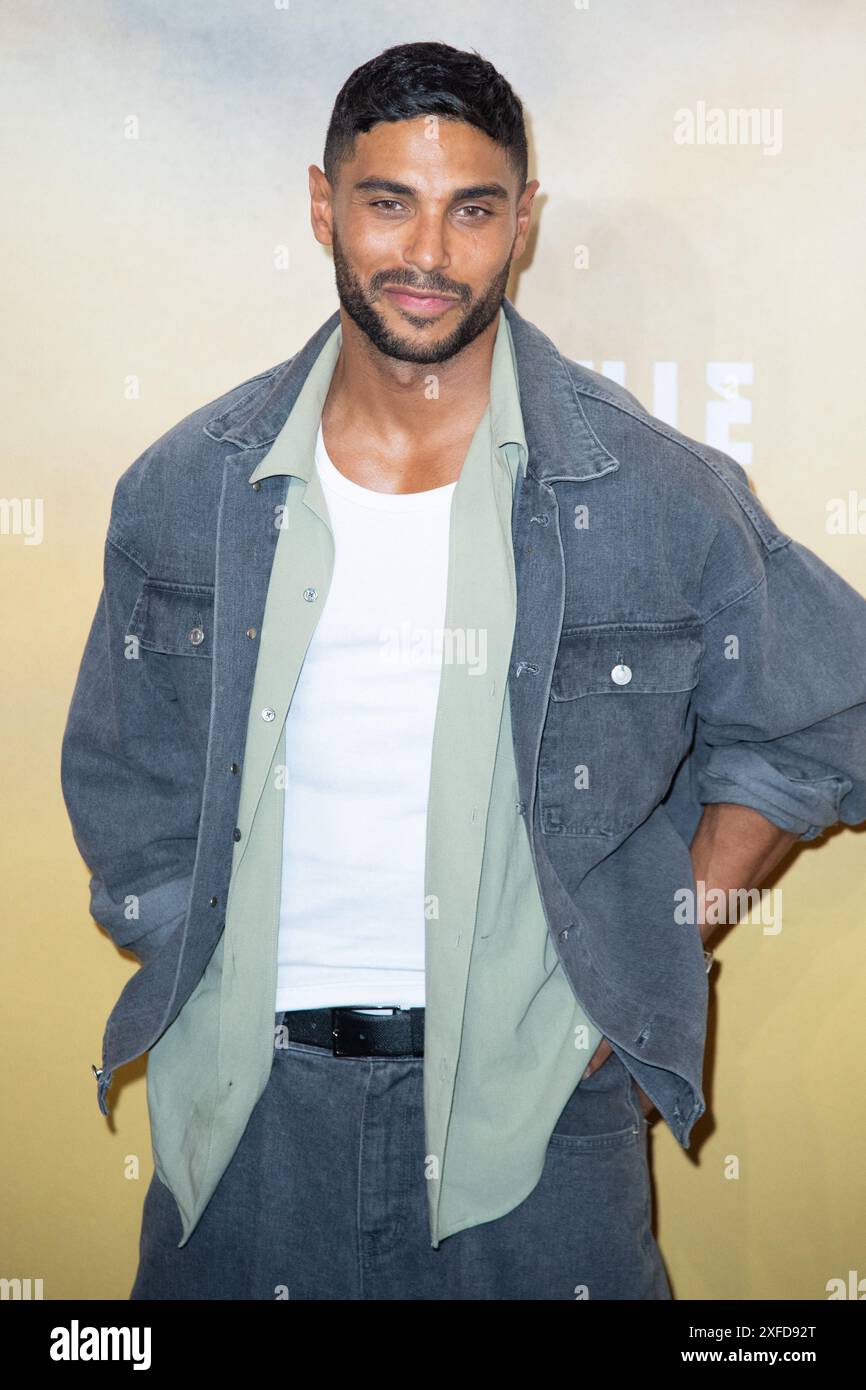 Paris, France. 02nd July, 2024. Nassim Lyes attending the Nouvelle ...