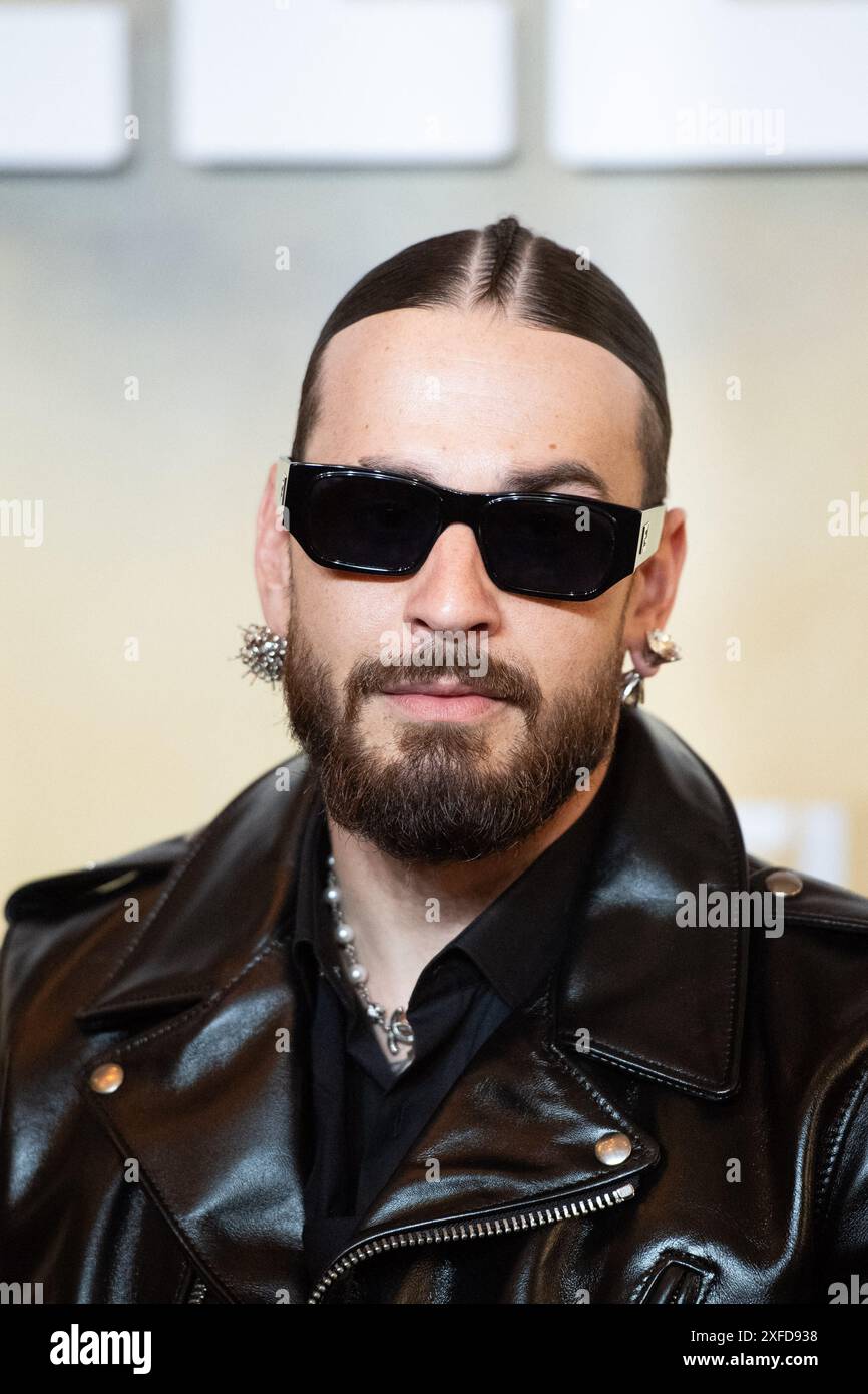 Paris, France. 02nd July, 2024. SCH attending the Nouvelle Ecole season ...