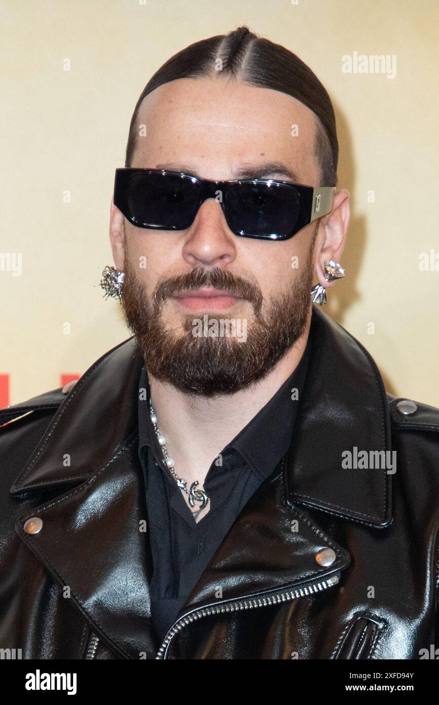 Paris, France. 02nd July, 2024. SCH attending the Nouvelle Ecole season ...