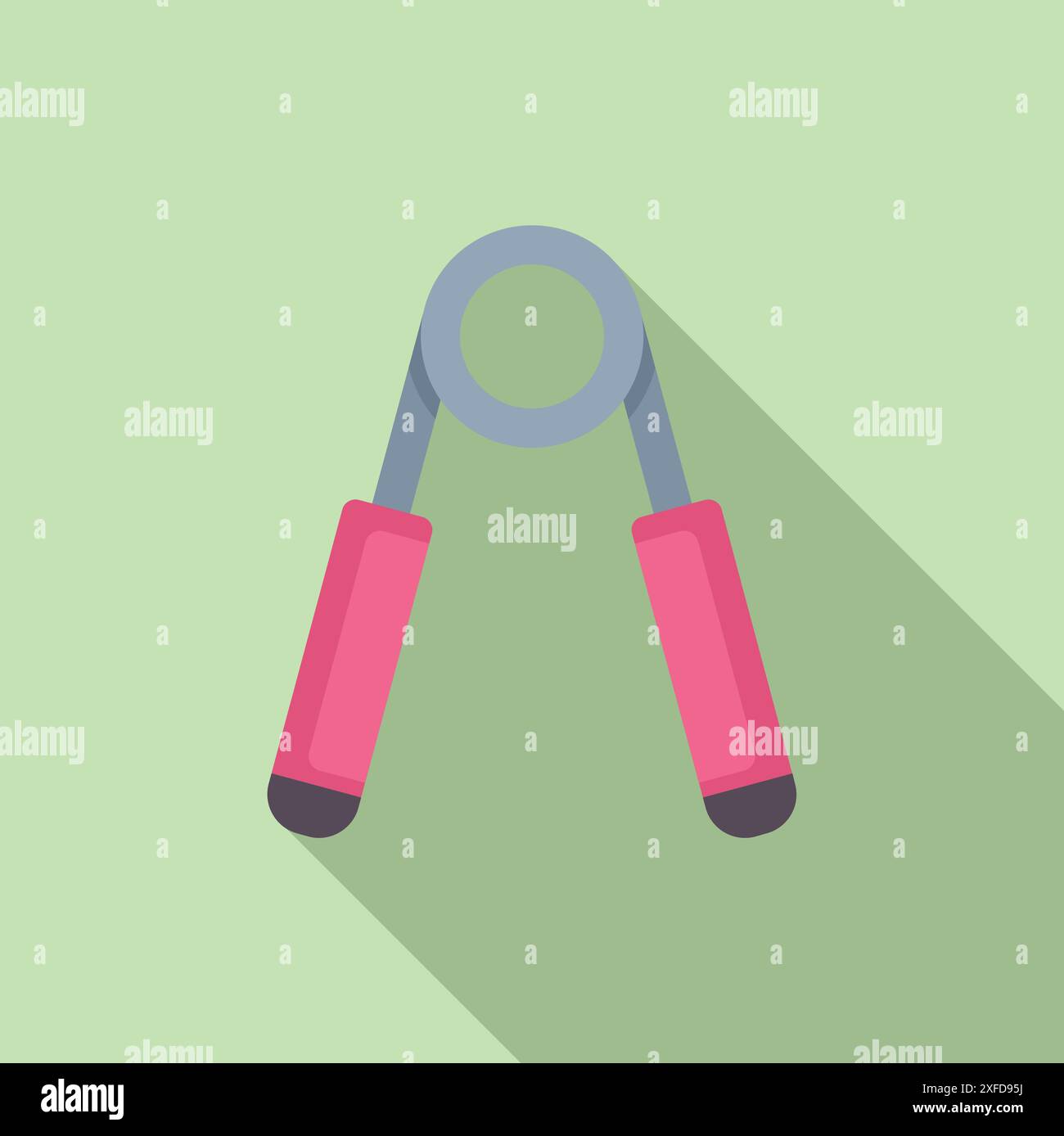 Pink hand grip strengthener for working out your hand and arm muscles ...