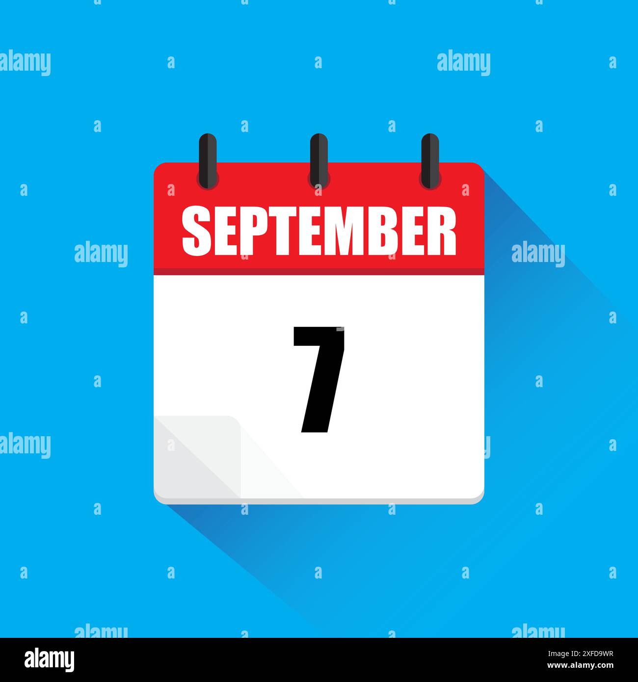 September Calendar Heading