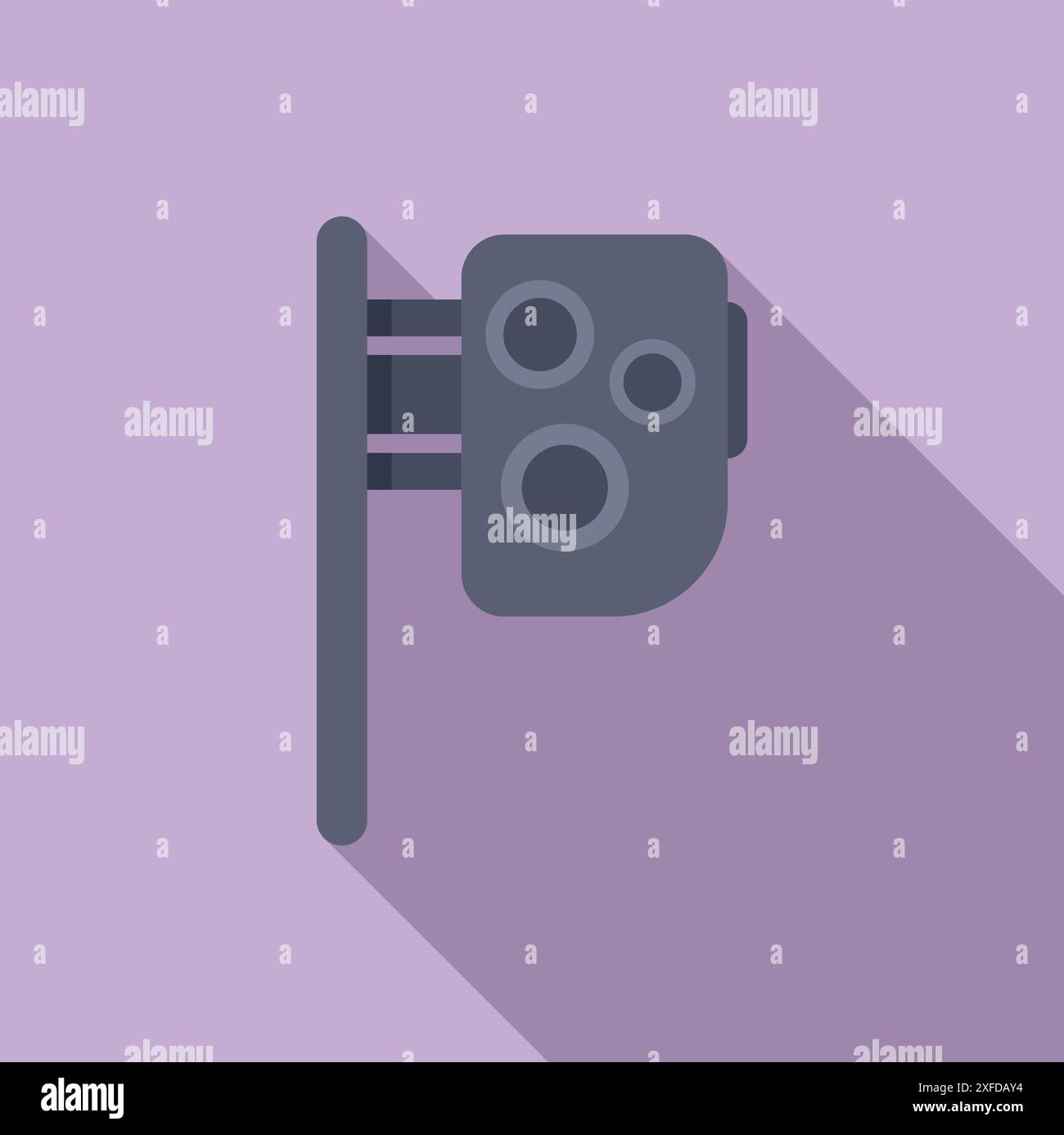 Traffic light showing stop signal with red lights on for transportation ...