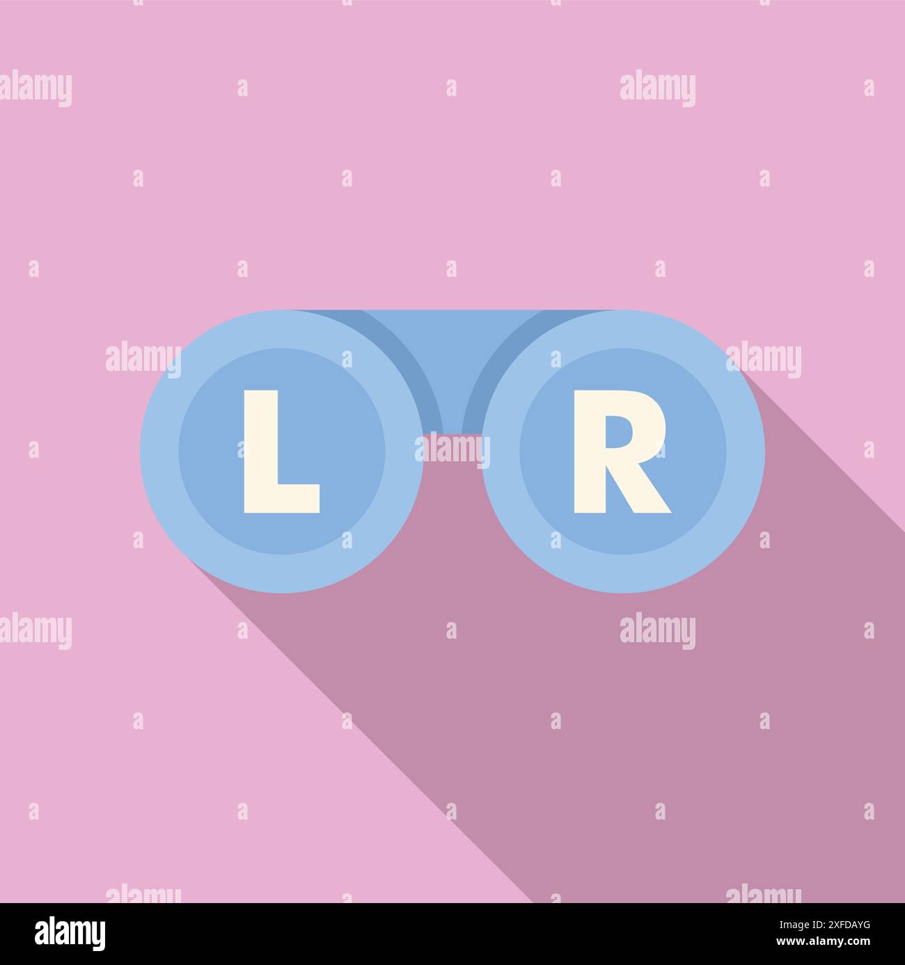 Trial frame depicting eye examination process, emphasizing importance ...