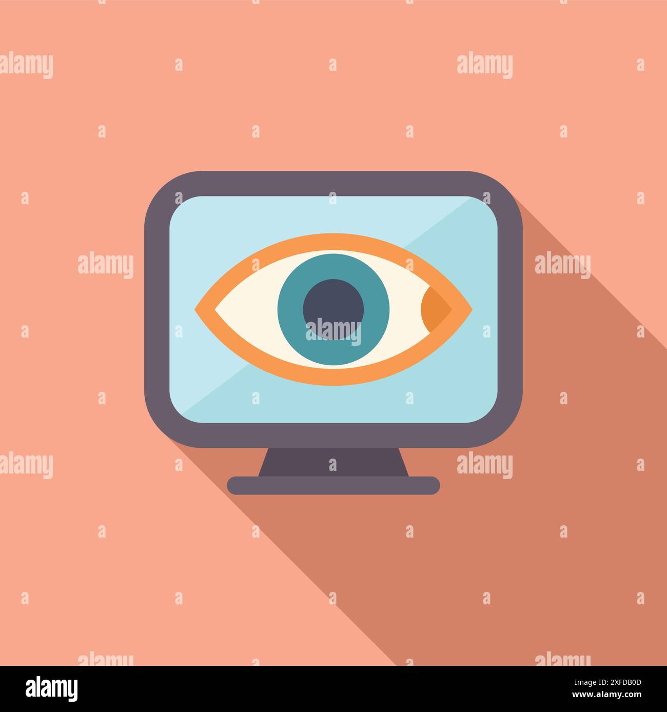 Monitoring of behavior Stock Vector Images - Alamy