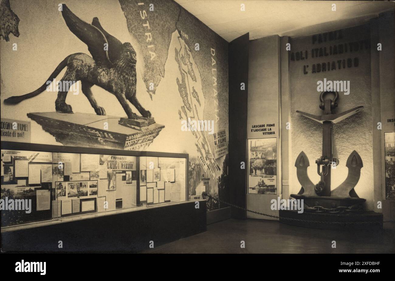 1932 , october , Rome , ITALY : The Politic Propaganda at MOSTRA DELLA ...