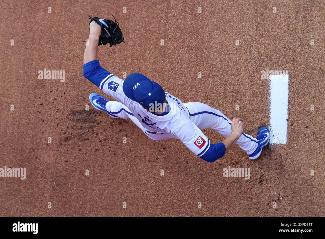 July 2, 2024: Kansas City Royals starting pitcher Brady Singer (51 ...