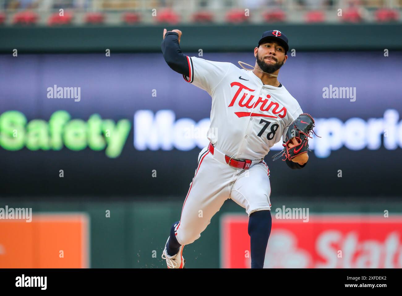 Minneapolis, Minnesota, USA. 2nd July, 2024. Minnesota Twins starting ...