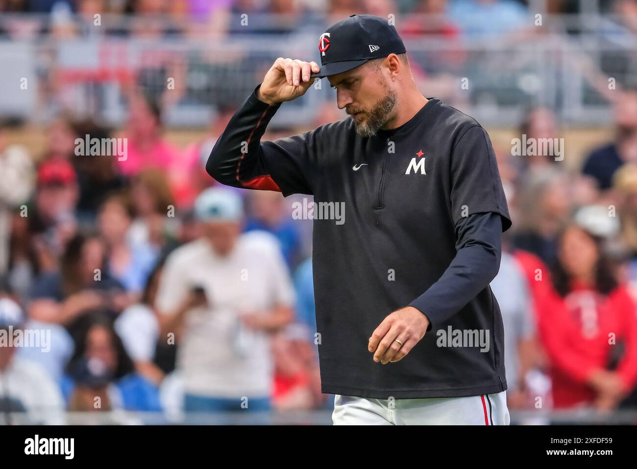 Minneapolis, Minnesota, USA. 2nd July, 2024. Minnesota Twins manager ...