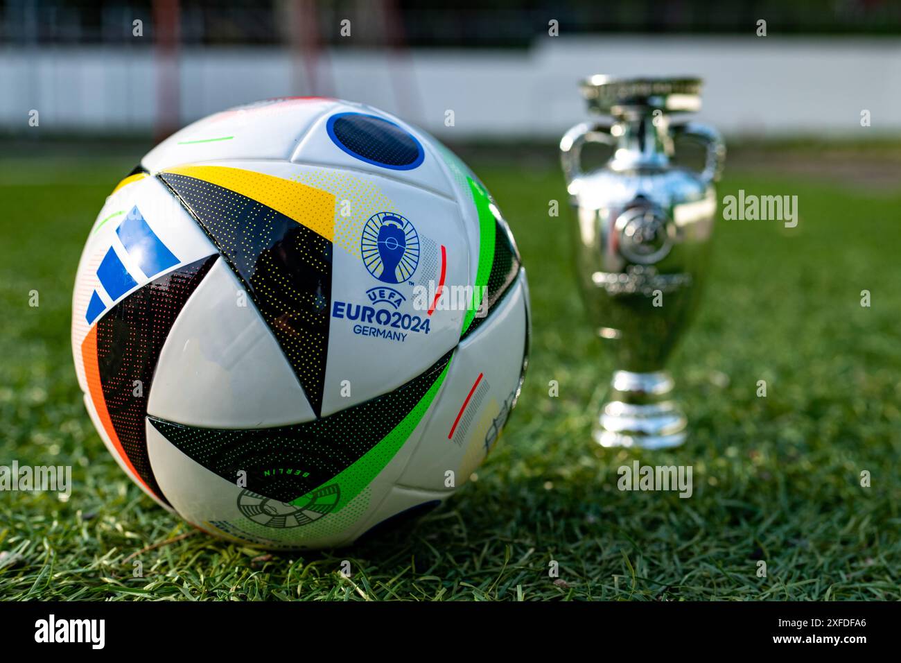 June 14, 2024, Berlin, Germany. The official ball of the European ...