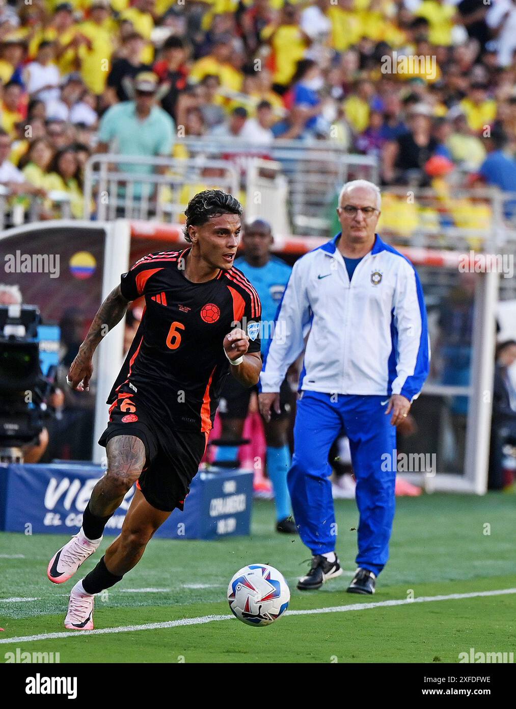 Santa Clara, United States. 02nd July, 2024. Richard Rios of Colombia ...
