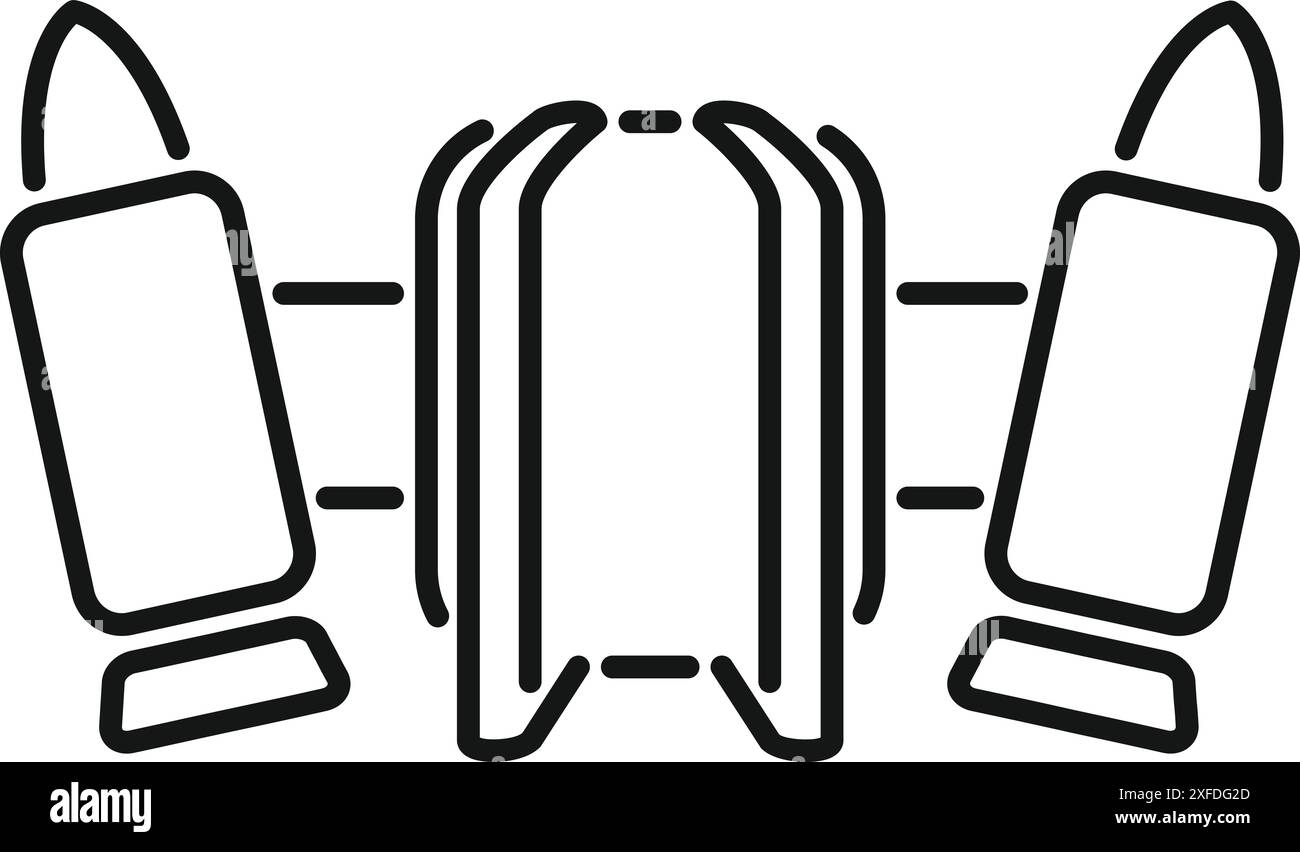 Scanned for security Black and White Stock Photos & Images - Alamy