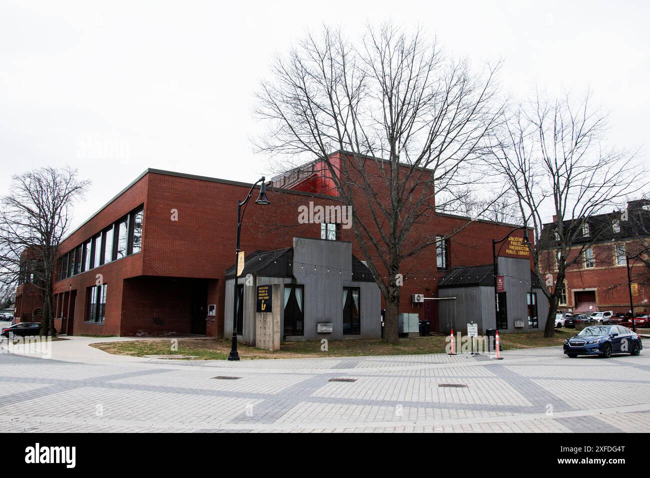 Public library on Carleton Street at the historic Garrison District in ...