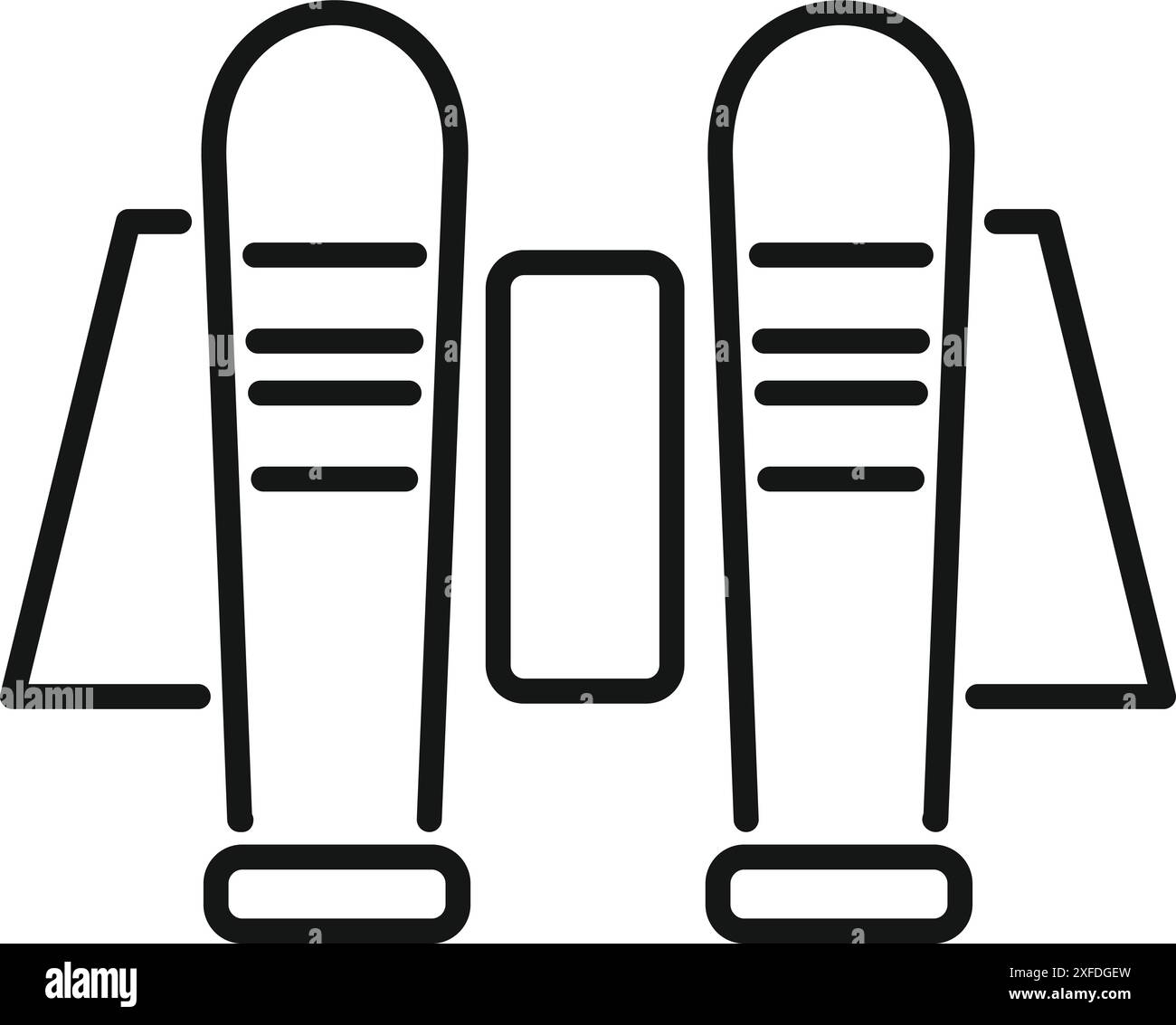 Airport security gate detecting person passing through metal detector ...