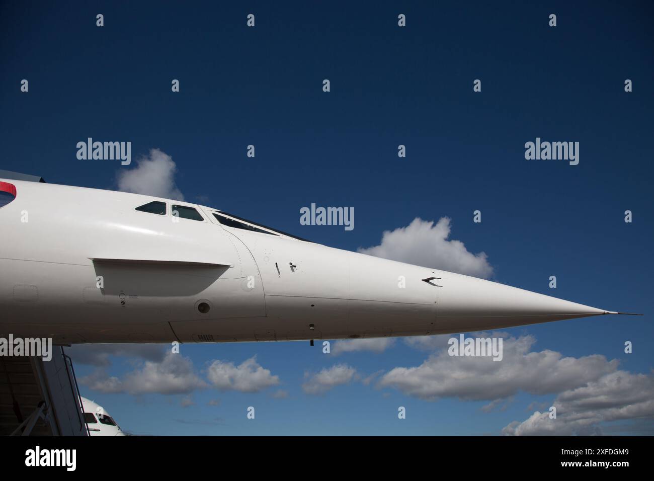 French Concorde, SST built in partnership with BAE Stock Photo - Alamy