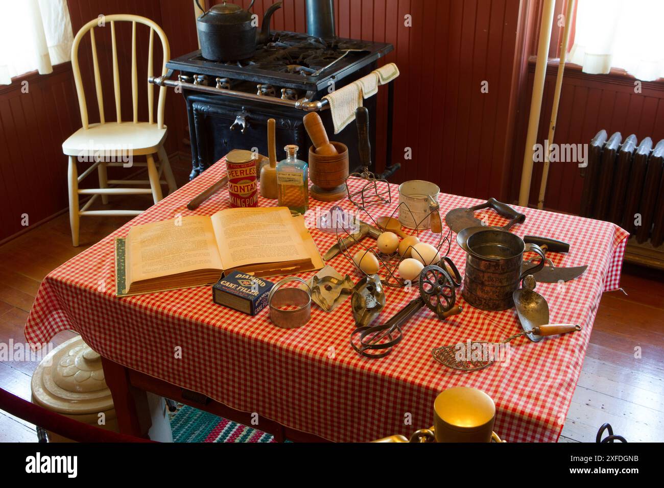 Small kitchen was great surprise to cook who prepared a banquet for 100 ...