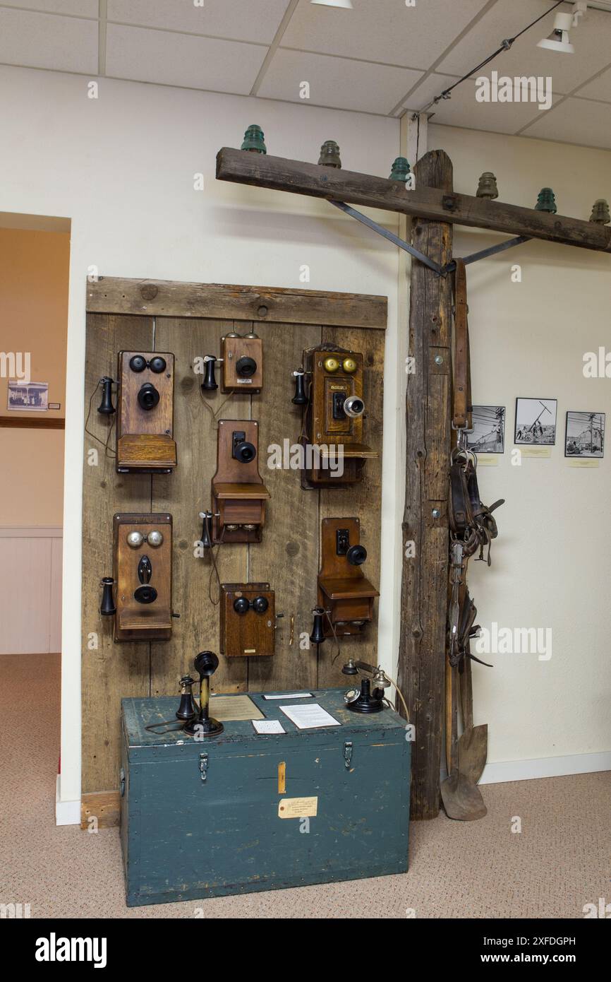 Telephone collection, Kittitas County Historical Museum, Ellensburg, WA ...