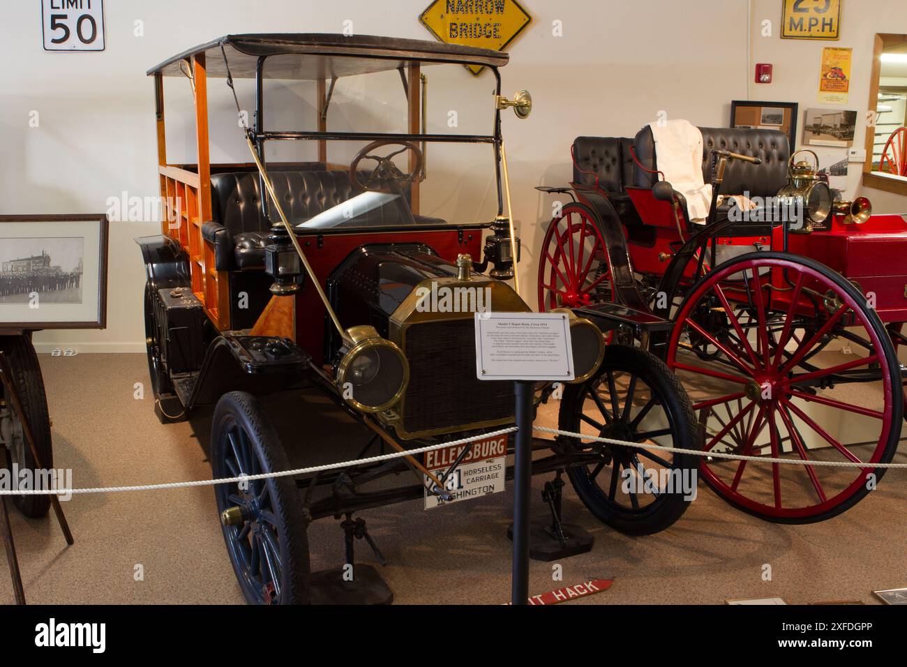 Model T Depot Hack, Circa 1914, Kittitas County Historical Museum ...