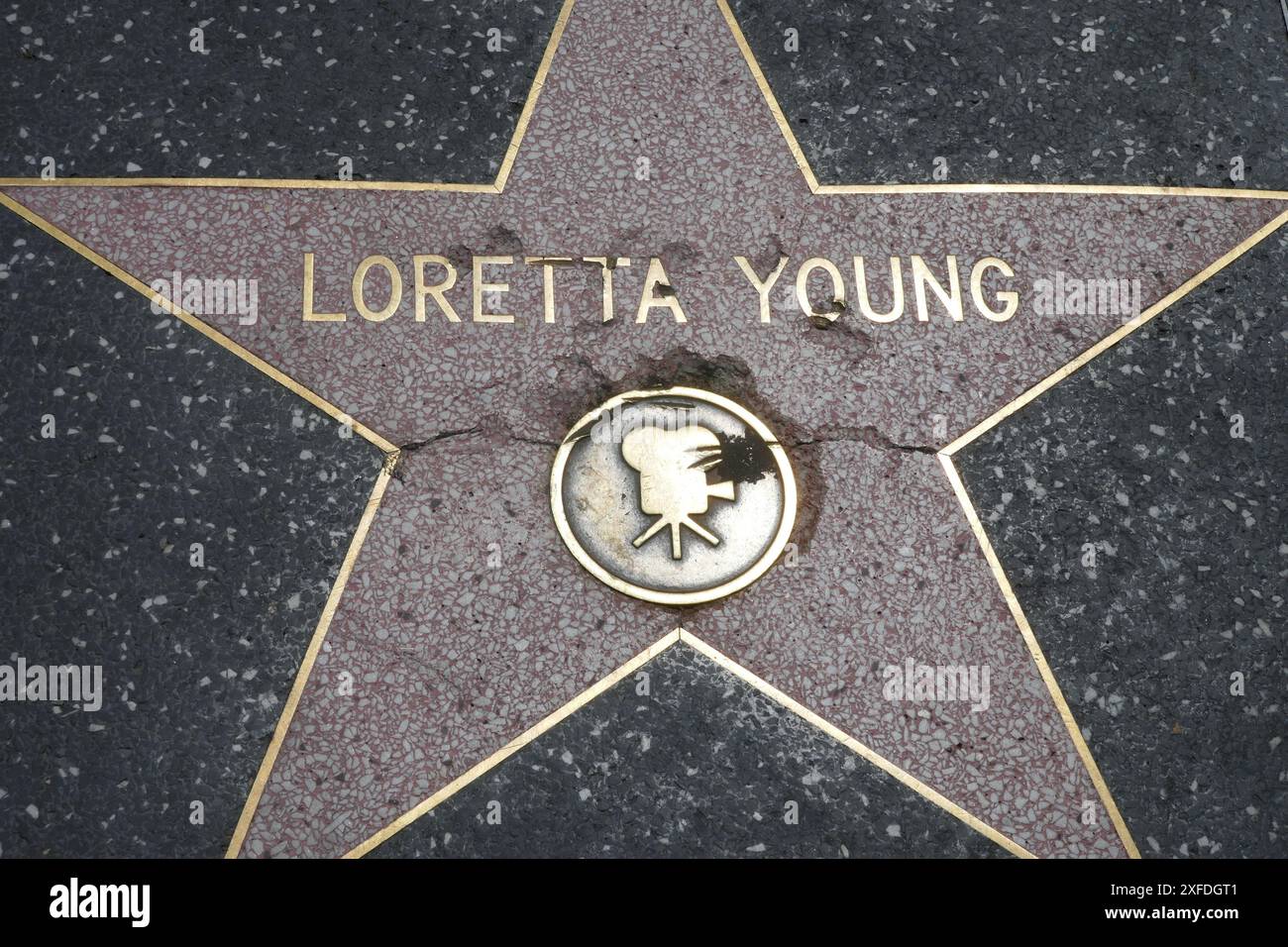 Los Angeles, California, USA 2nd July 2024 Actress Loretta Young ...