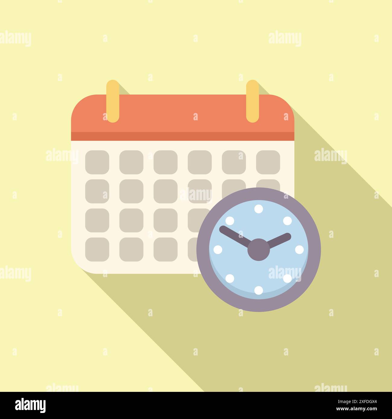 Cartoon illustration background busy colorful Stock Vector Images - Alamy