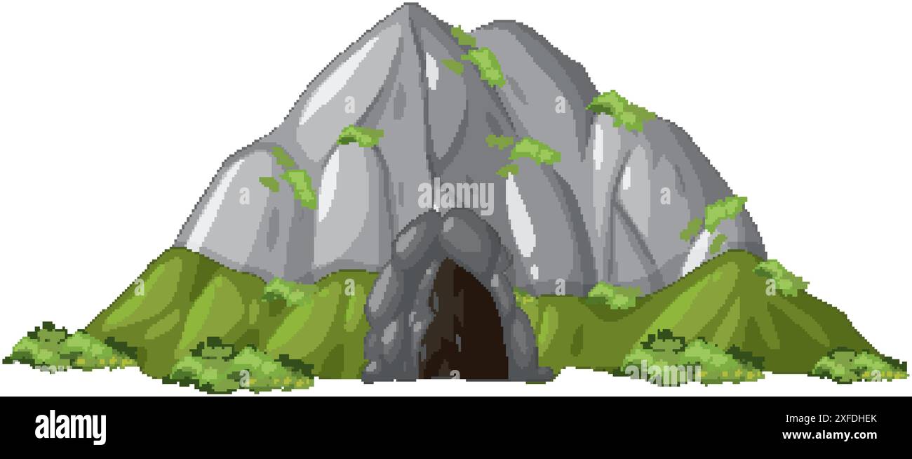 Grotto entrance Cut Out Stock Images & Pictures - Alamy