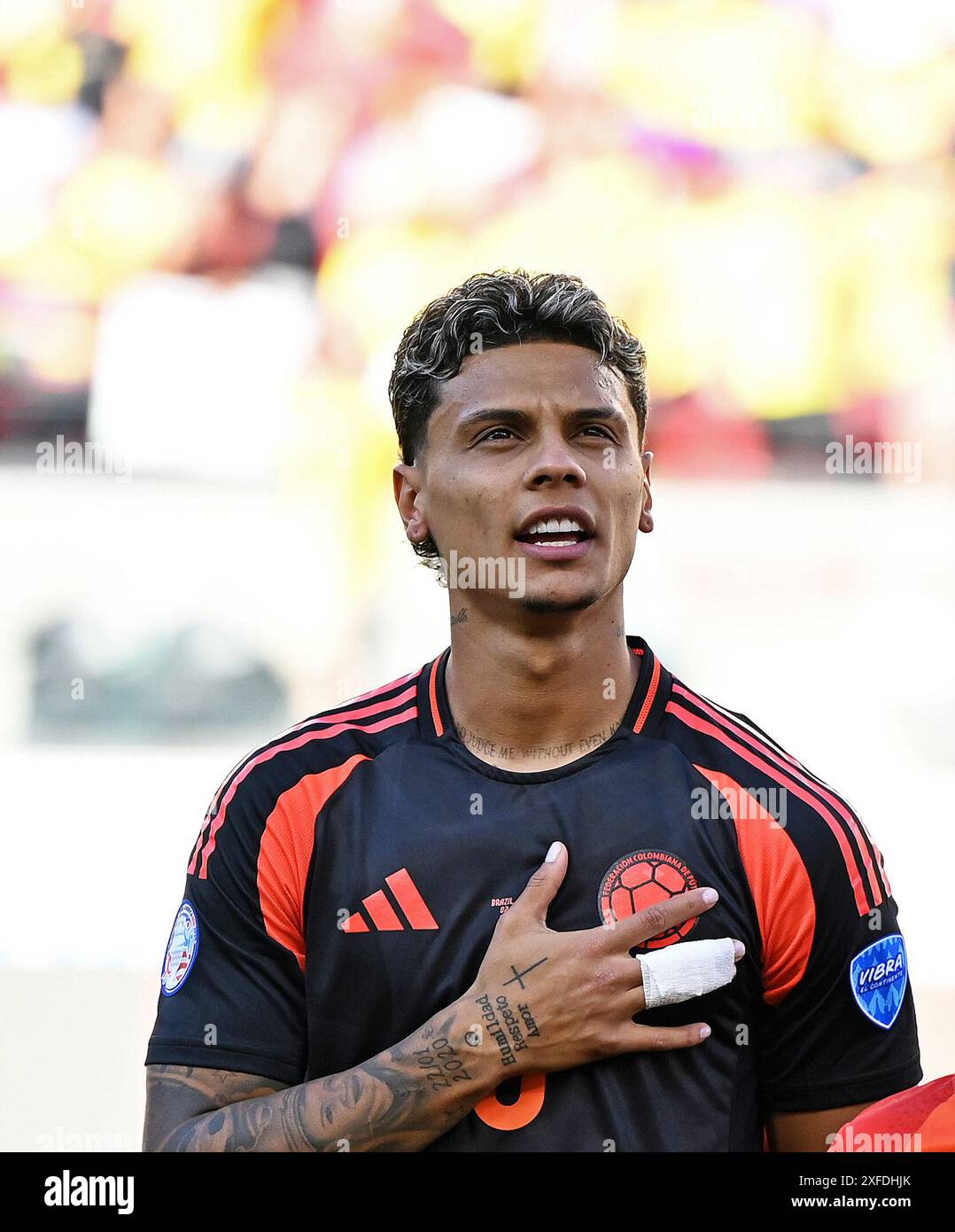 Santa Clara, United States. 02nd July, 2024. Richard Rios of Colombia ...