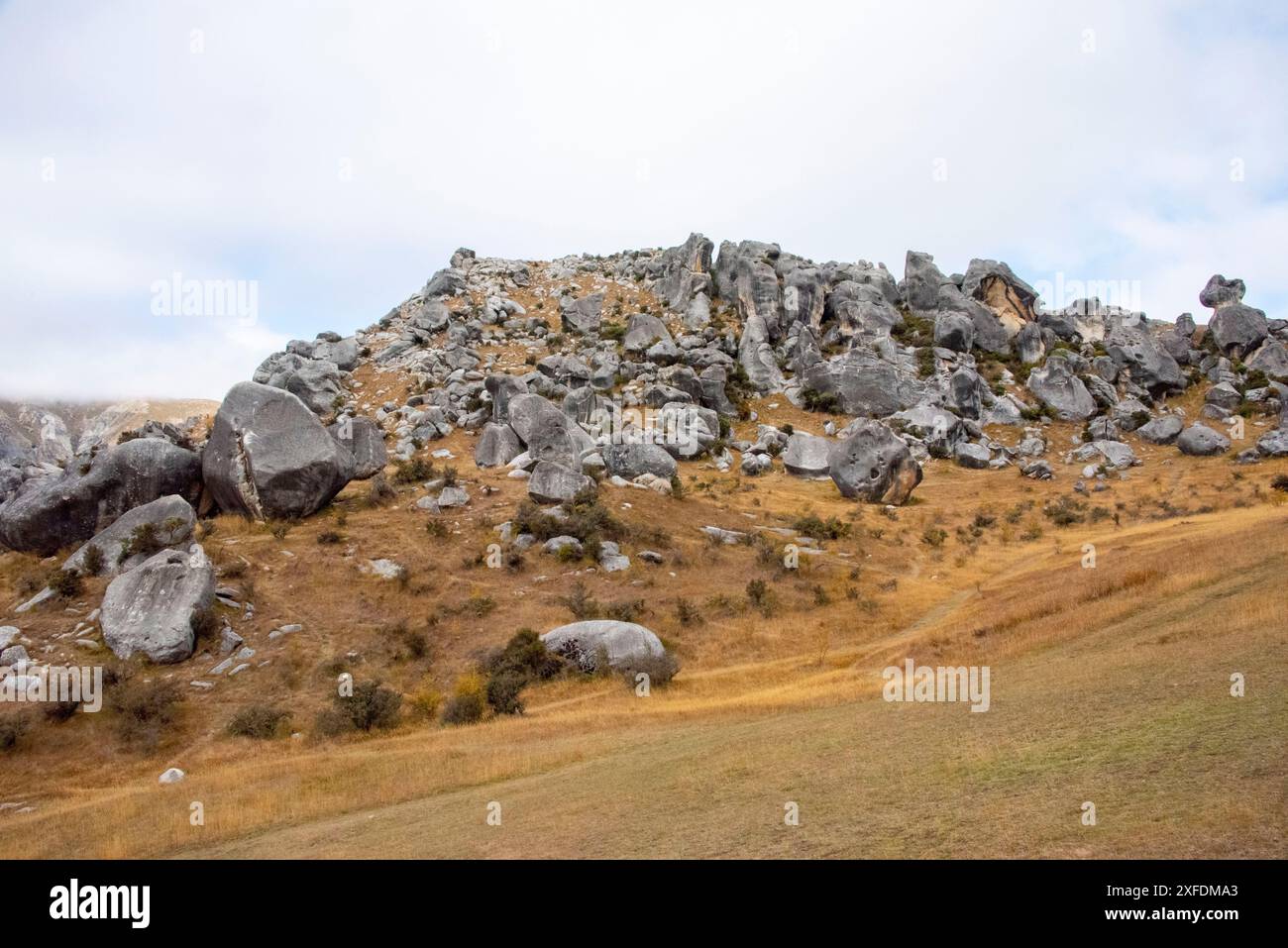 Castle Hill Rocks - New Zealand Stock Photo - Alamy