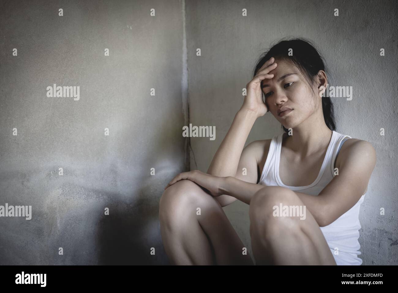 Person Having A Mental Breakdown, Woman suffering from depression ...