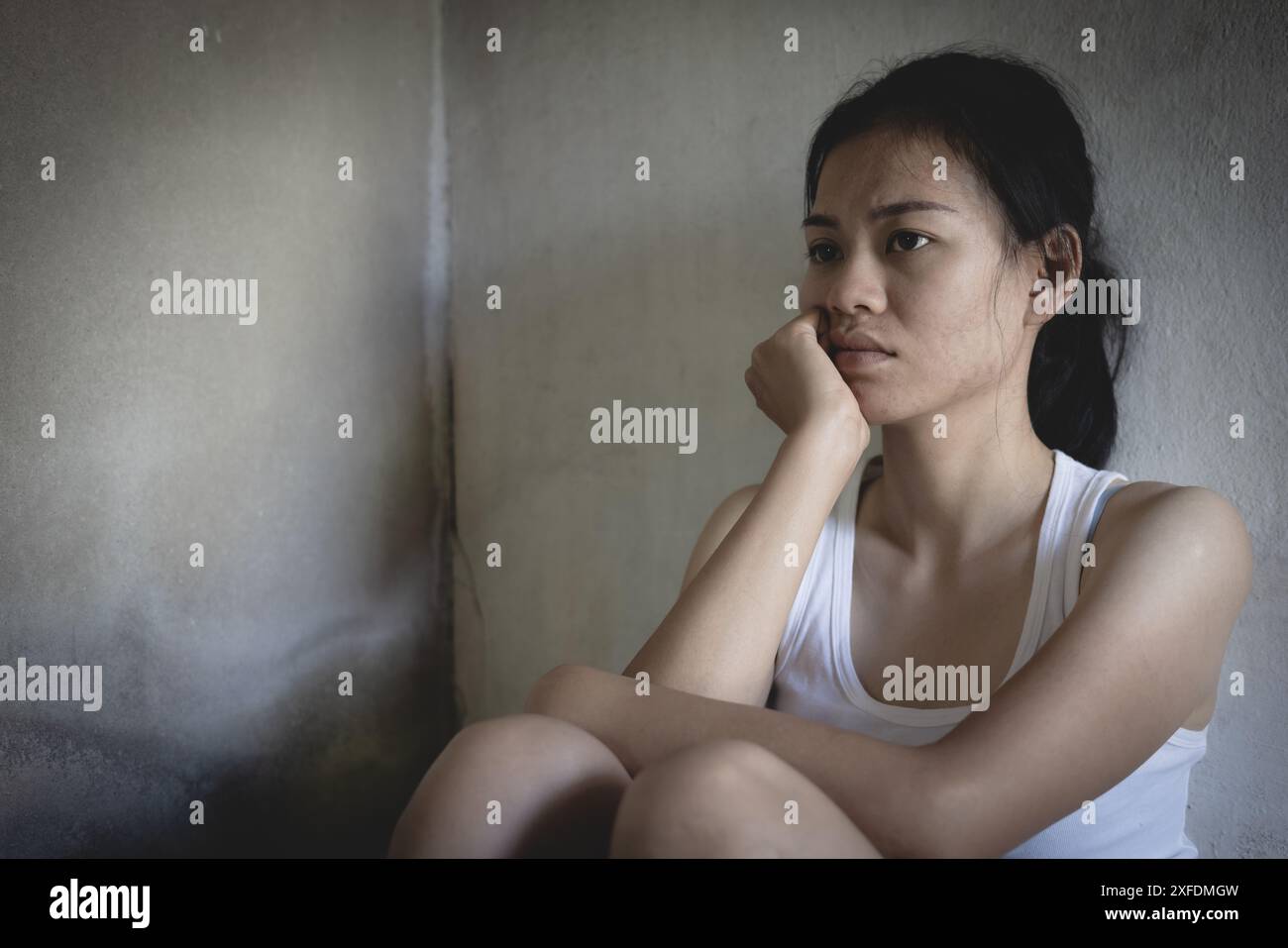 Person Having A Mental Breakdown, Woman suffering from depression ...