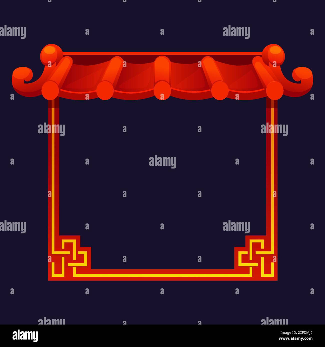 Chinese roof clipart hi-res stock photography and images - Alamy